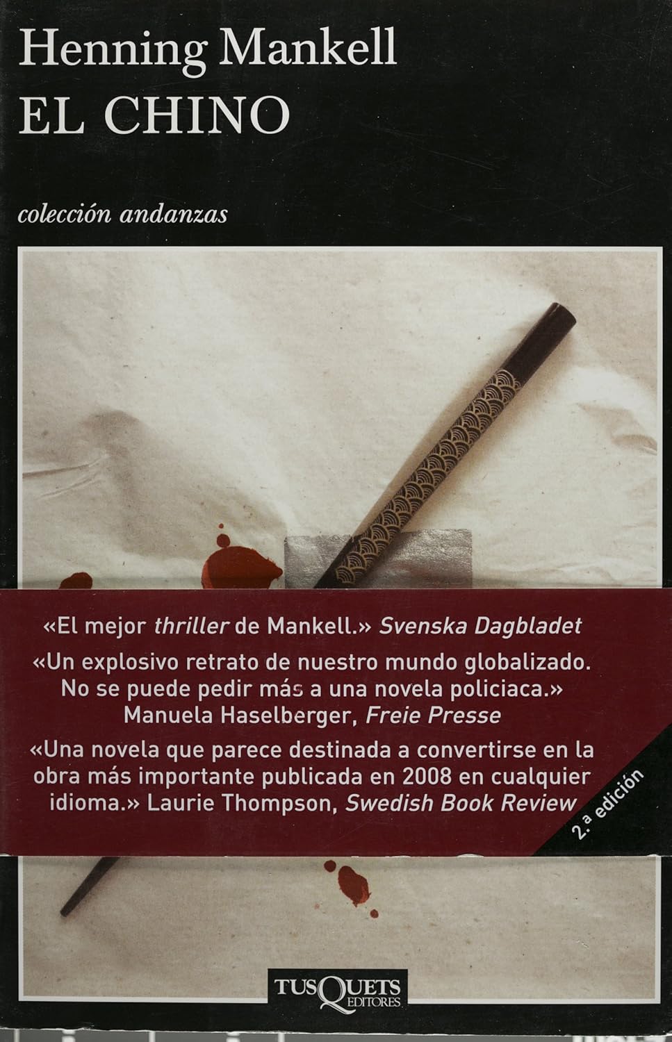 Amazon.com: EL CHINO (Spanish Edition): 9786074210439: Henning Mankell ...