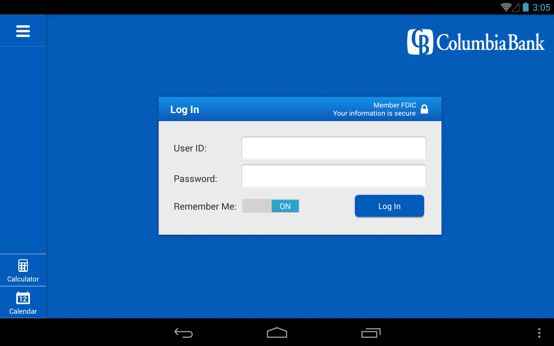 Columbia Online Bank