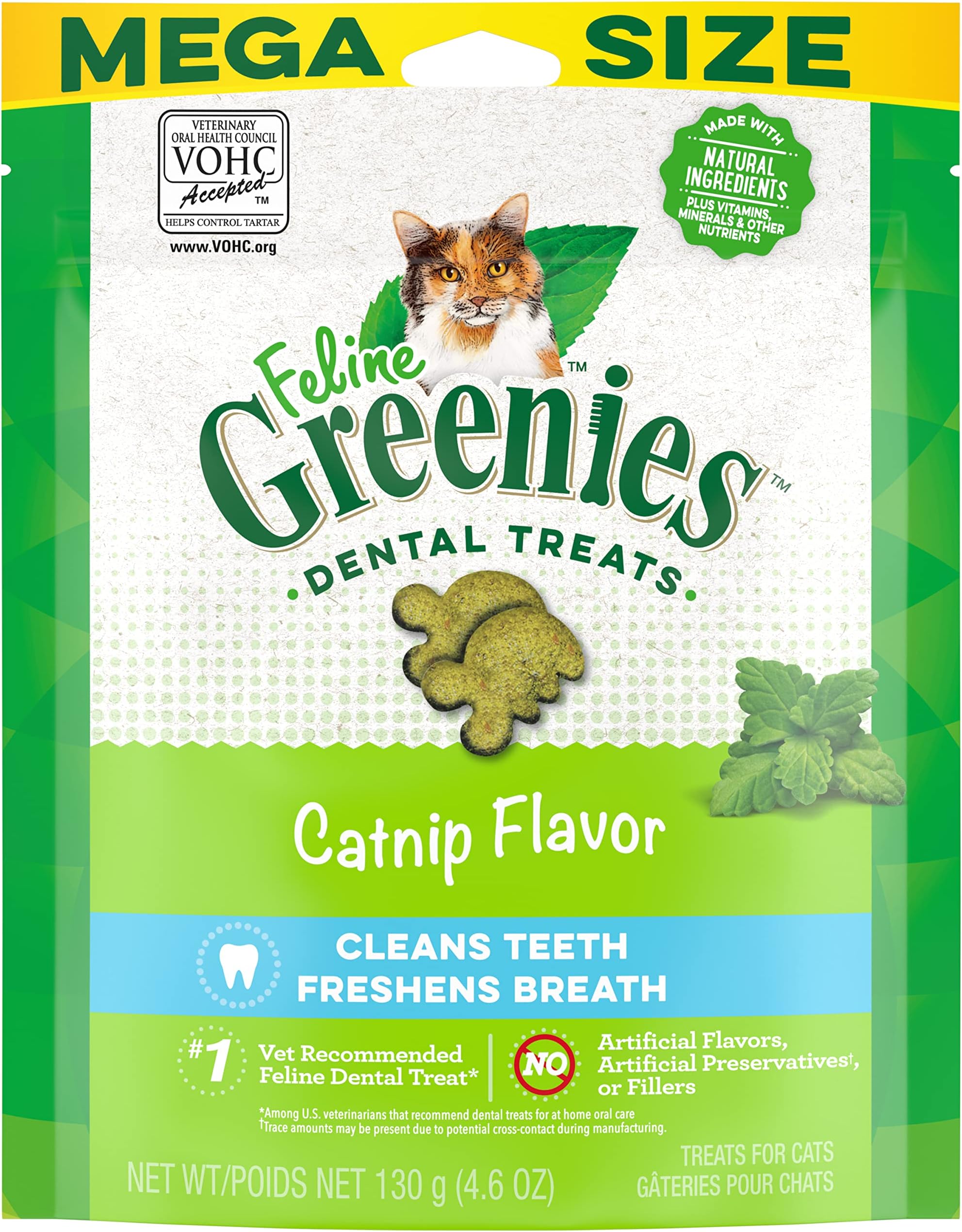 Amazon.com: FELINE GREENIES SMARTBITES Skin & Fur Health Crunchy and ...