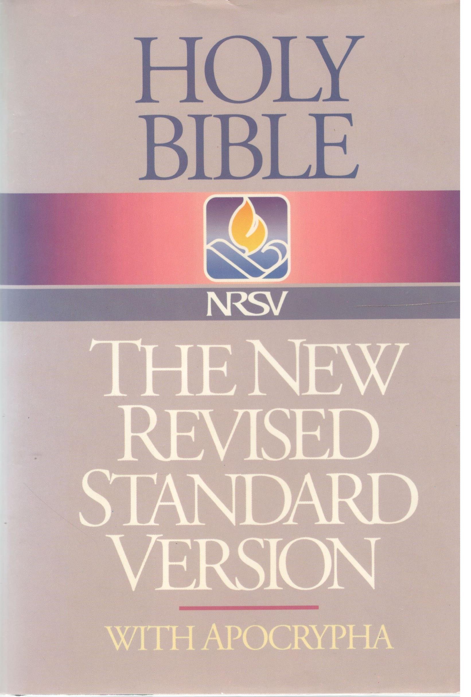 Holy Bible: New Revised Standard Version With Apocrypha ...
