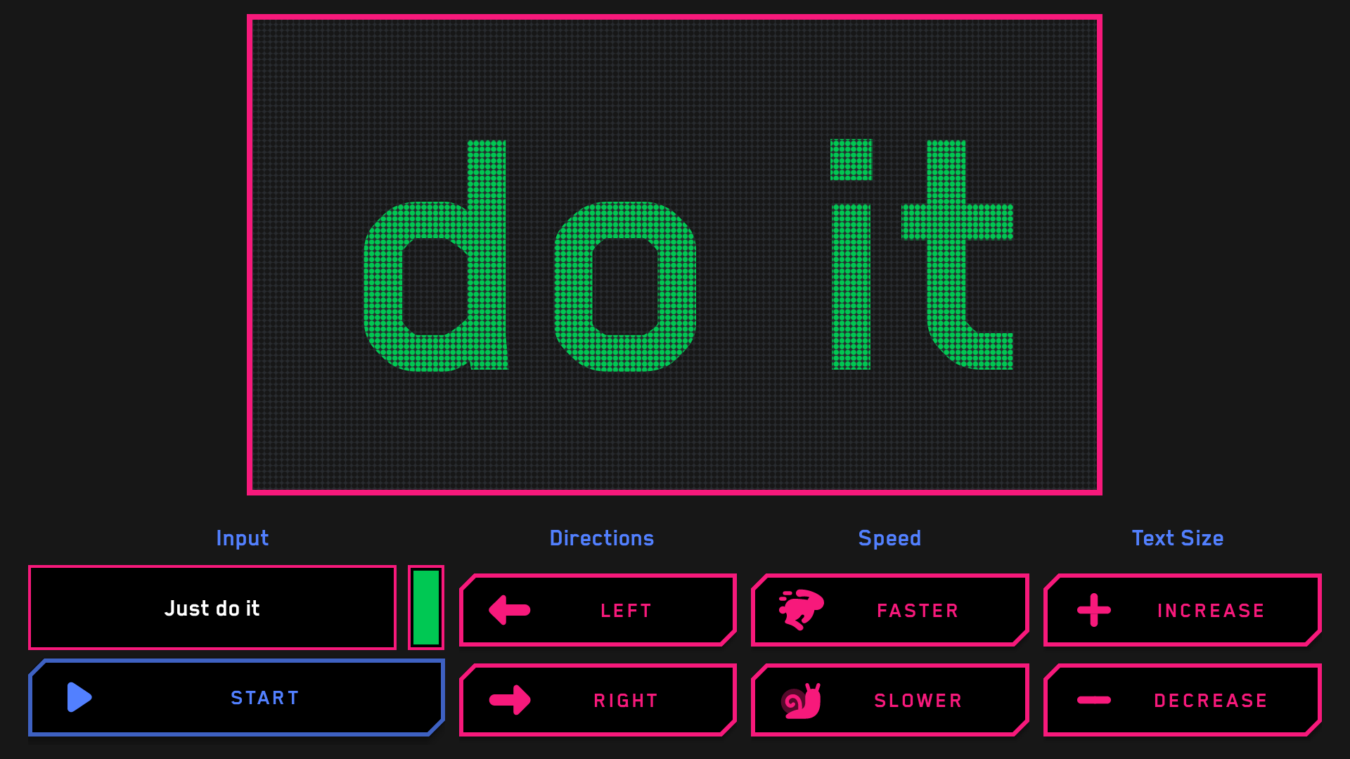 LED Scroller: Text LED Banner,Big Scrolling Text Sign-Amazonアプリストアのアプリ