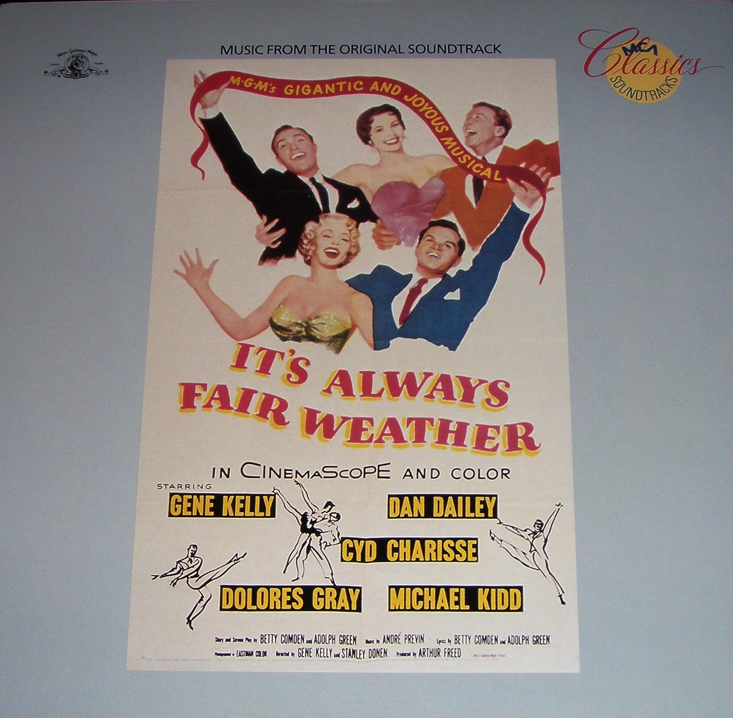 IT'S ALWAYS FAIR WEATHER - ORIGINAL MOTION PICTURE SOUNDTRACK LP ...