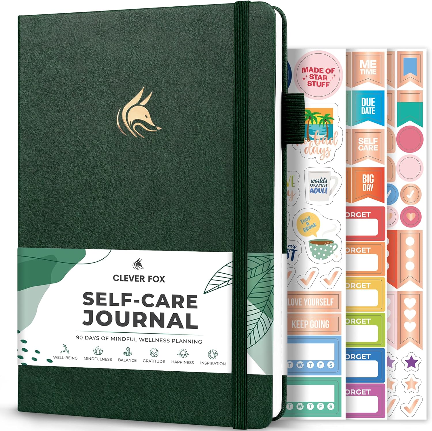 Clever Fox Self-Care Journal – Wellness & Daily Reflection Notebook ...