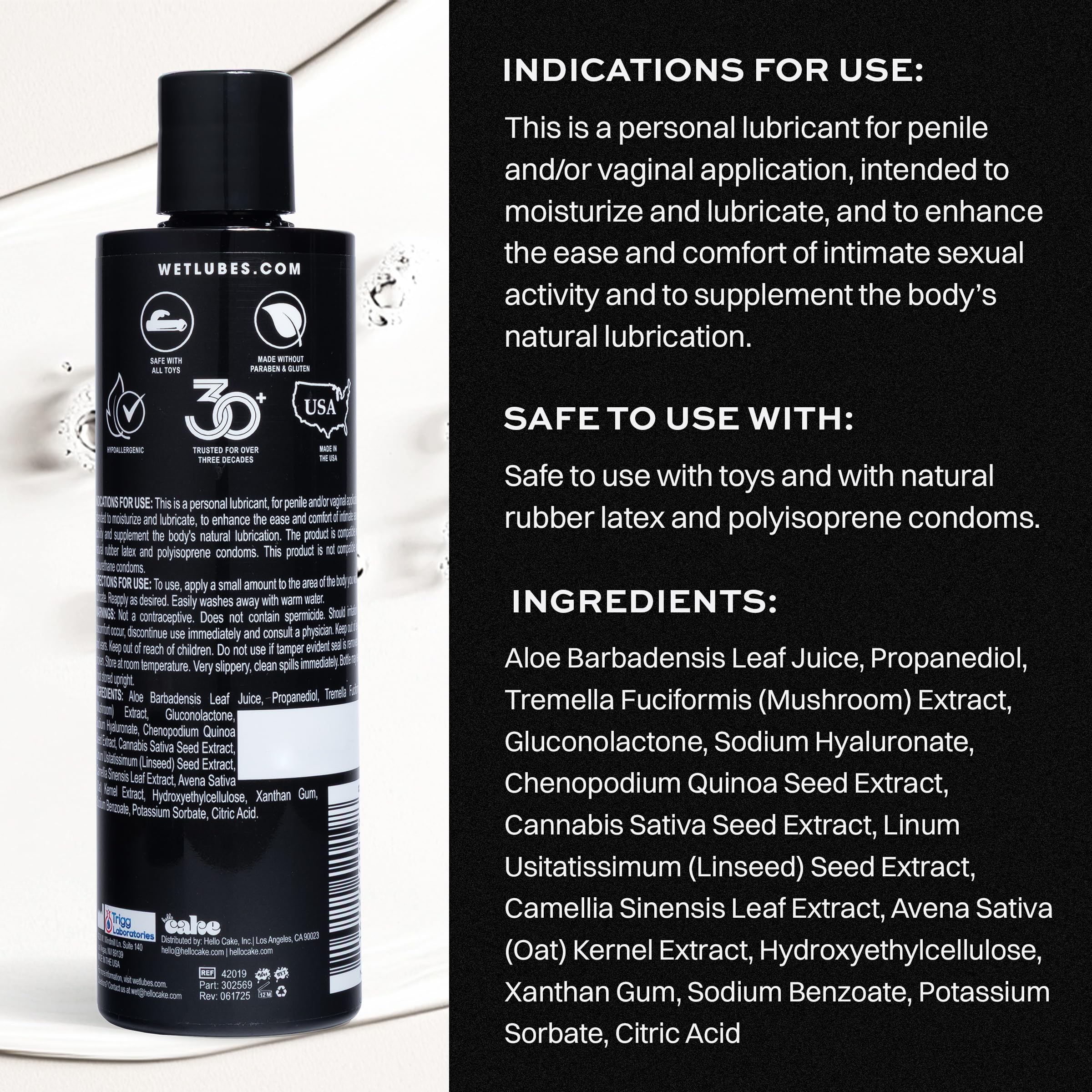 Snapklik.com : Wet Aloe-Based Personal Lubricant Hydrating & Silky ...