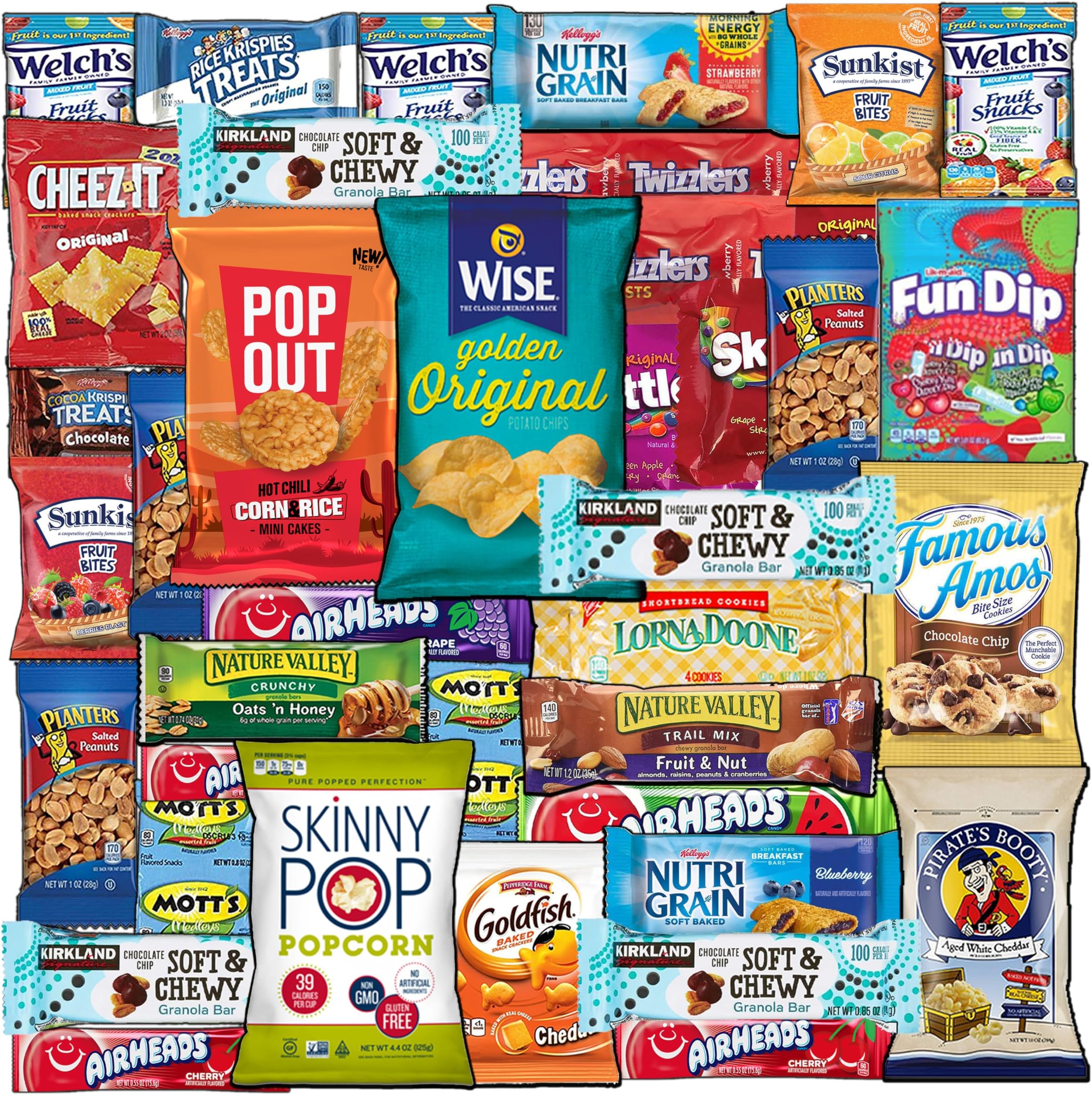 Amazon.com : Snack Chest Gift Assortment Sampler (40 Count) Includes ...