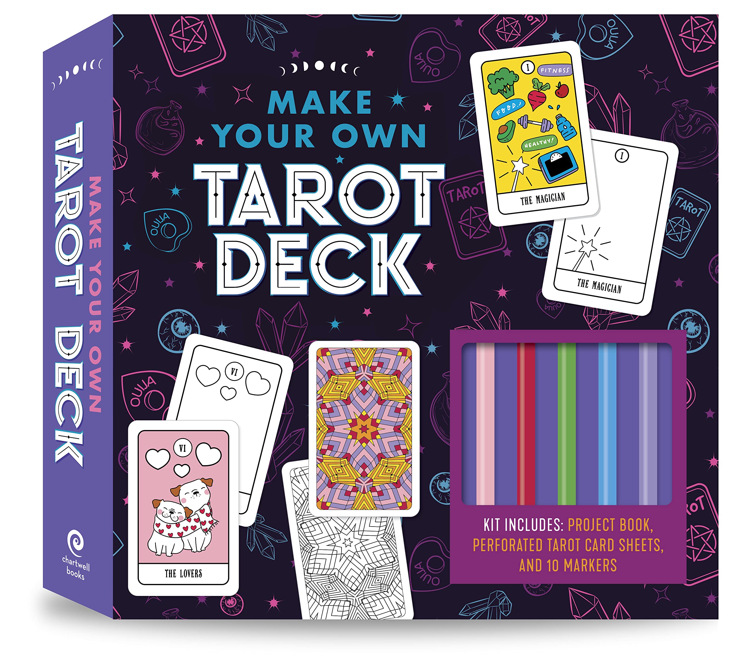 Make Your Own Tarot Deck: Kit Includes: Project Book, Perforated Tarot ...