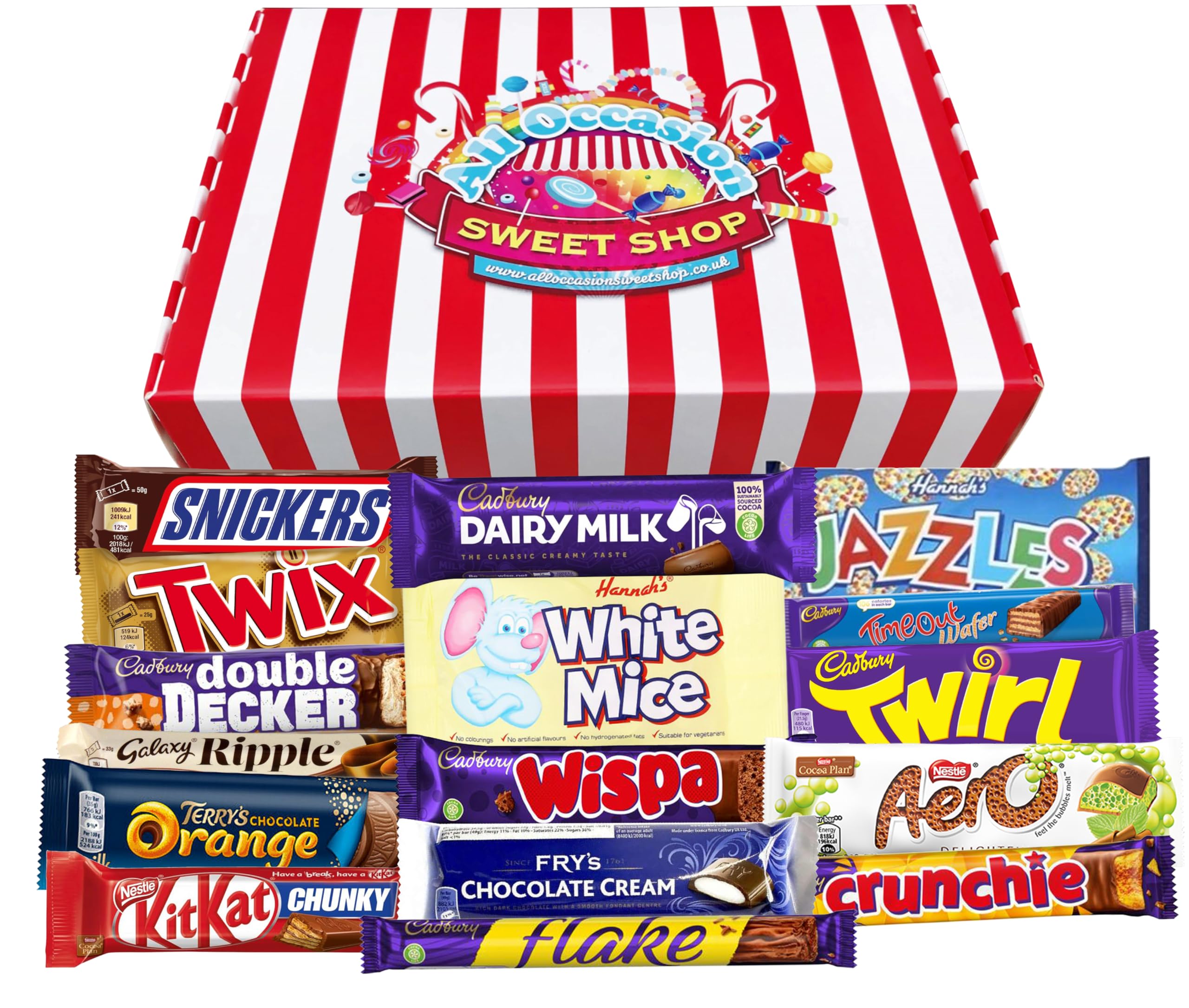Buy Chocolate Gift Box, Happy Birthday Hamper, Full Size Bars, Dairy ...