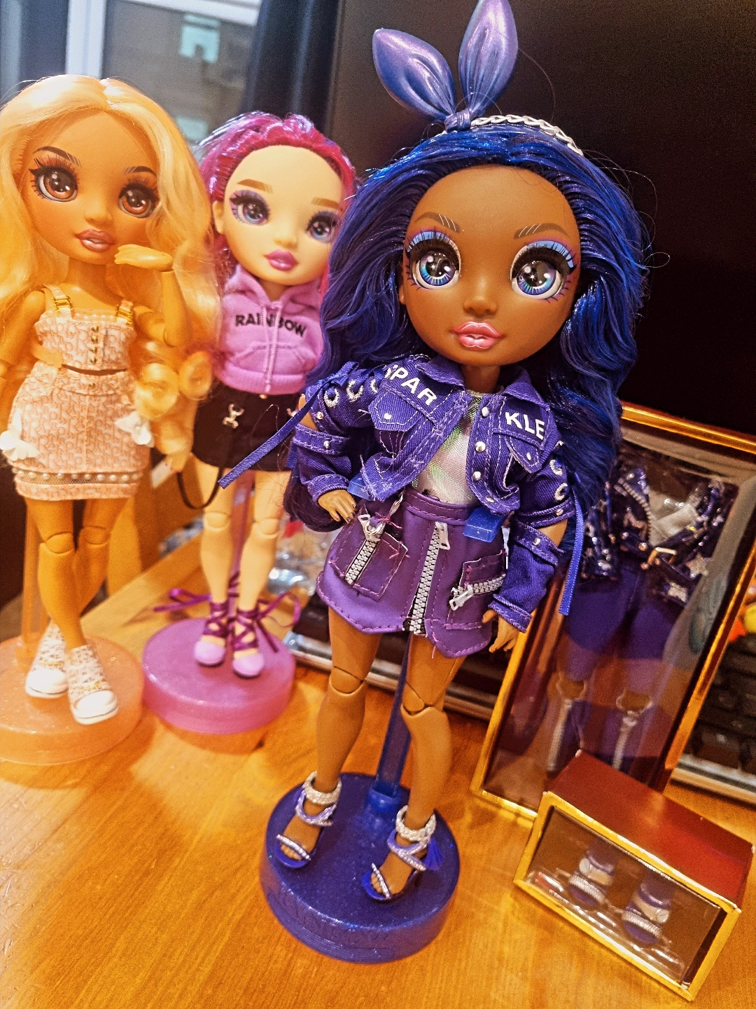 Rainbow High Fashion Doll - Krystal Bailey - Indigo Themed Doll, Luxury ...