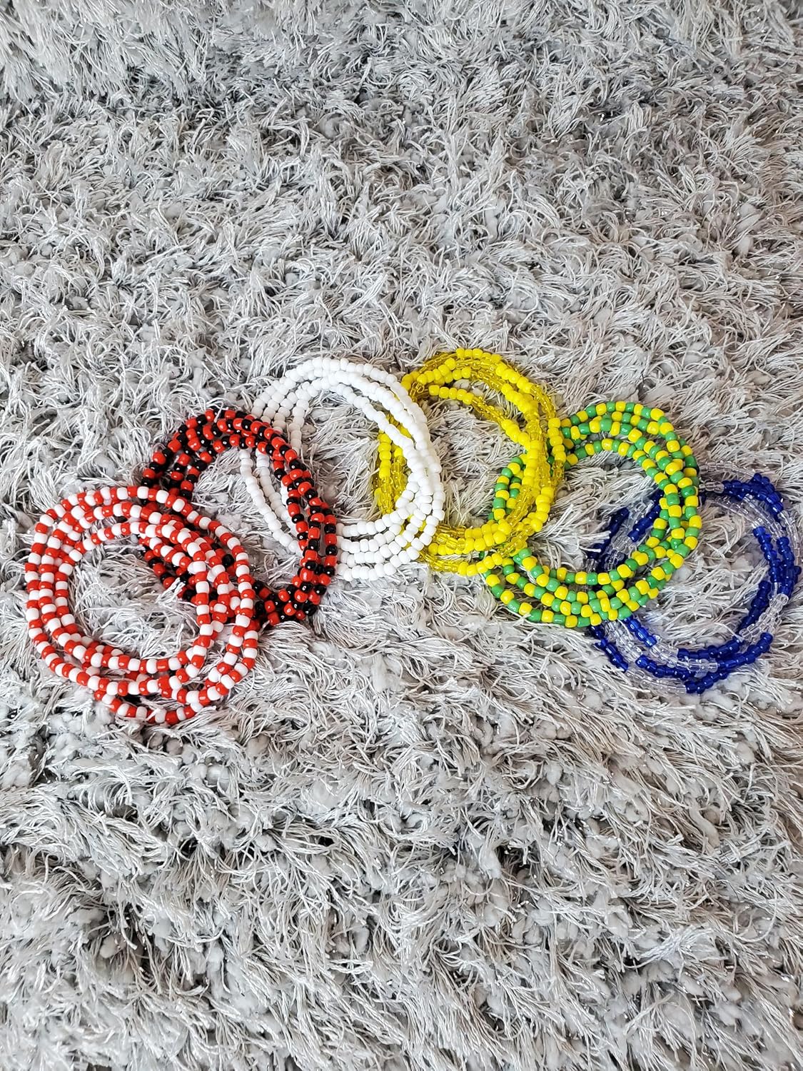 Amazon.com: 6 Collares De Santeria, Eleggua, Obbatala, Shango, Yemaya ...