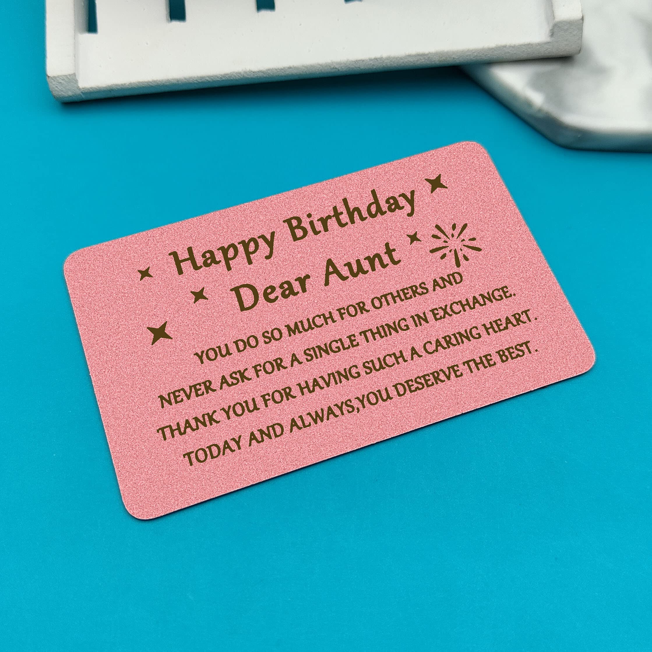 Homemade Birthday Cards For Aunts