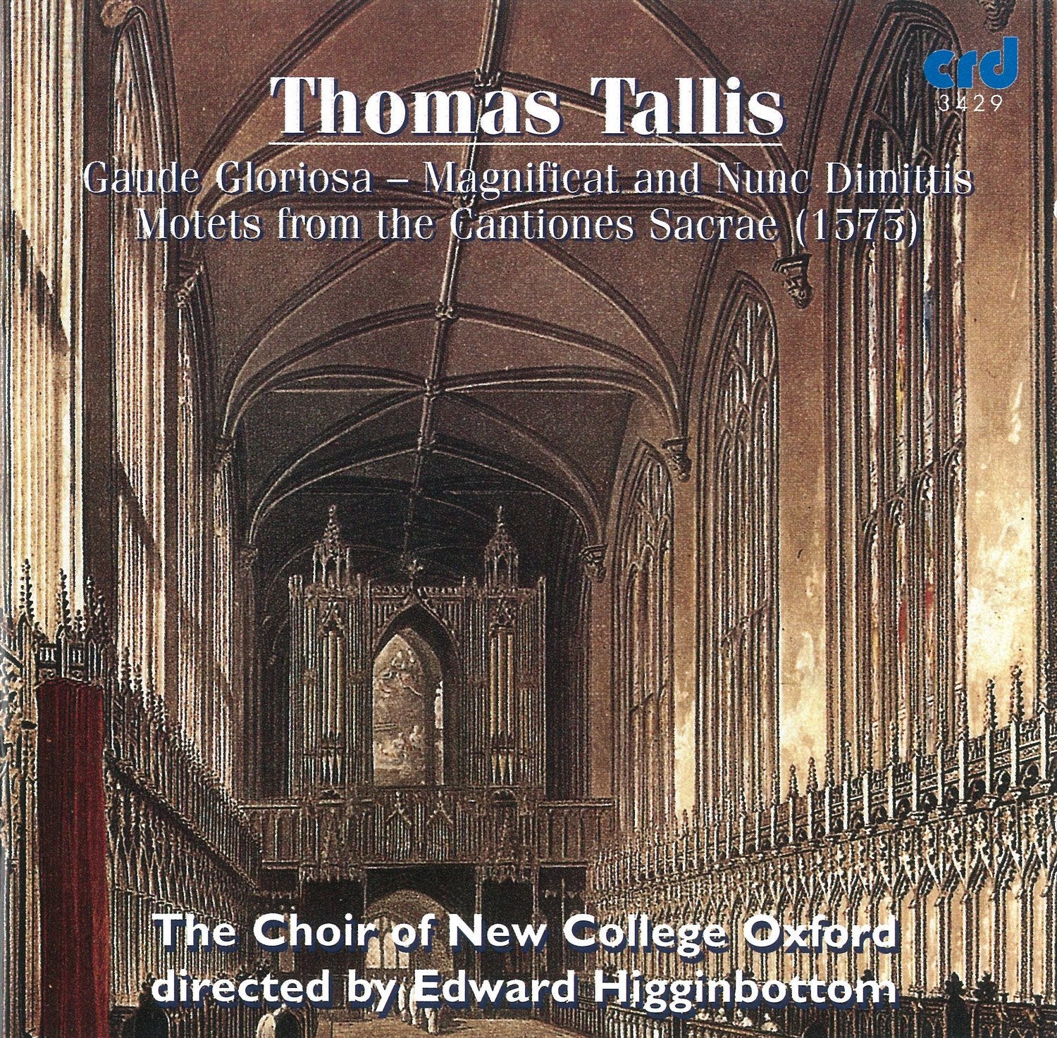 Thomas Tallis, Edward Higginbottom, Choir of New College Oxford ...