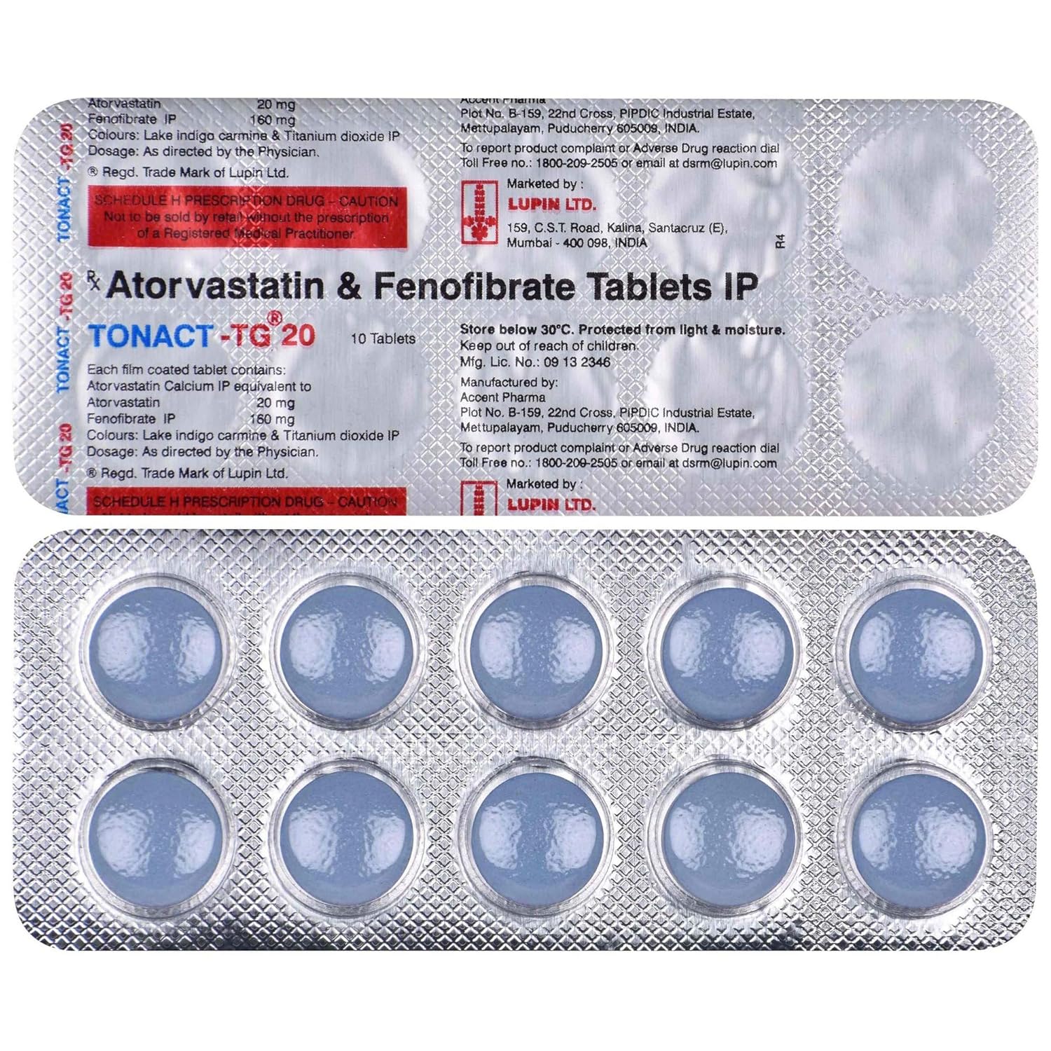 Tonact-TG 20mg - Strip of 10 Tablets : Amazon.in: Health & Personal Care