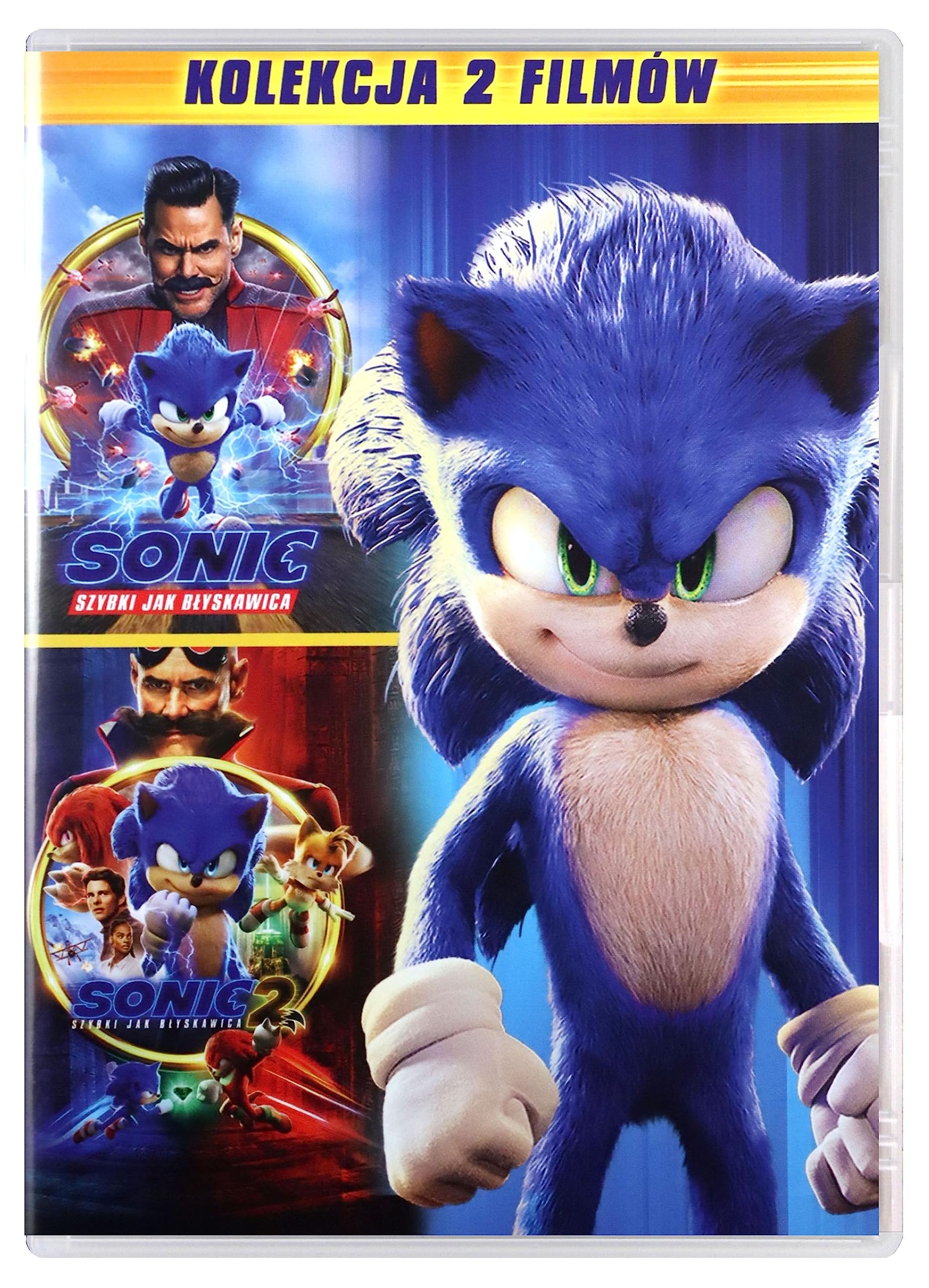 Sonic the Hedgehog 1-2 [2DVD] (English audio. English subtitles ...