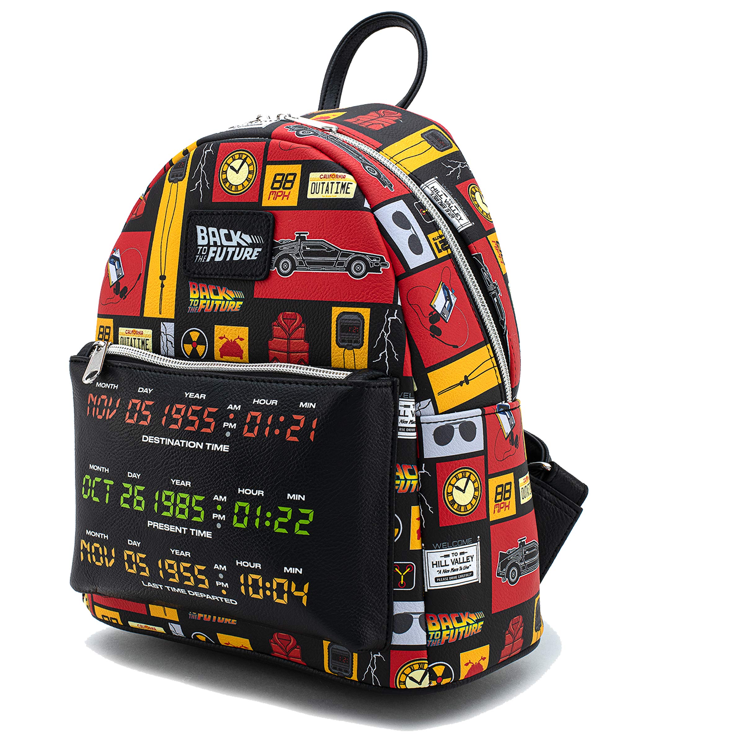 Buy Back to the Future Limited Edition Backpack - Delorean Time Machine ...