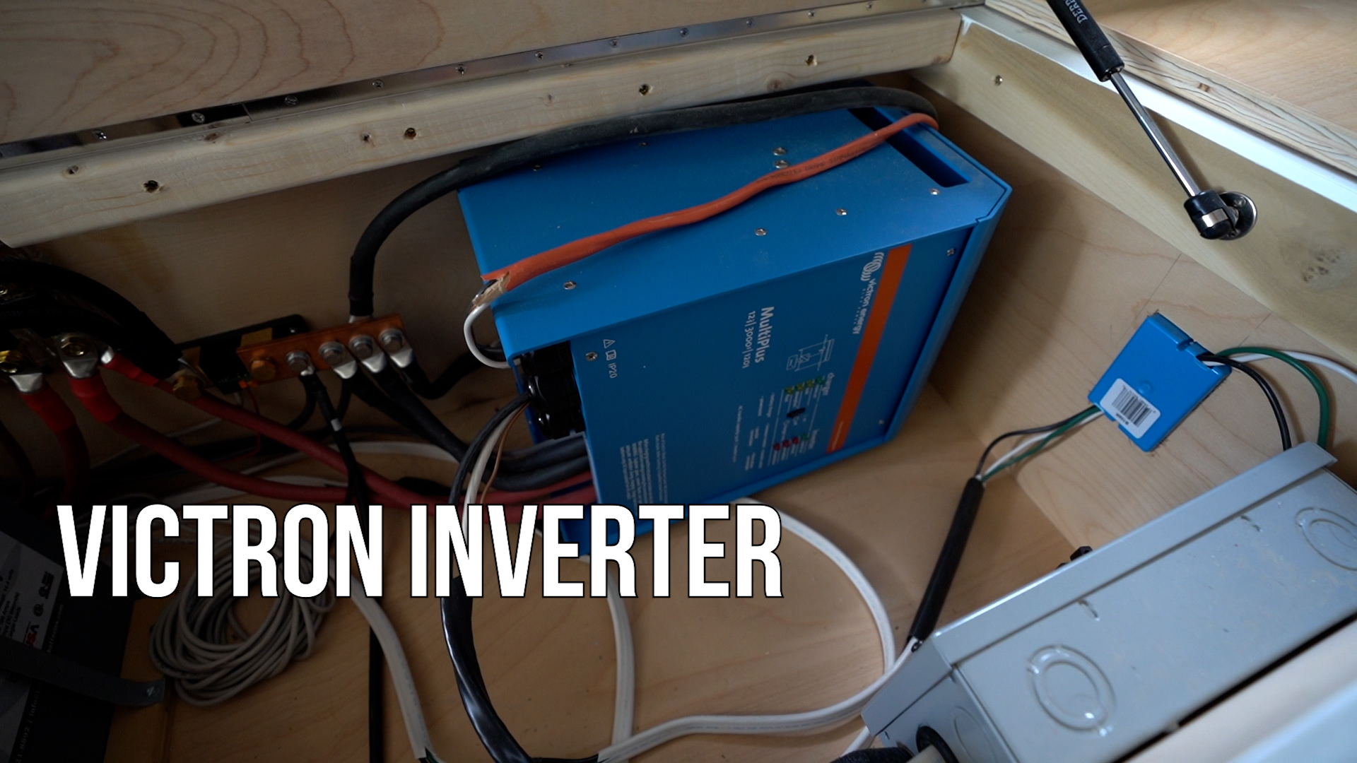 Watch Victron Multiplus 3000 Watt Inverter In Our Van! on Amazon Live
