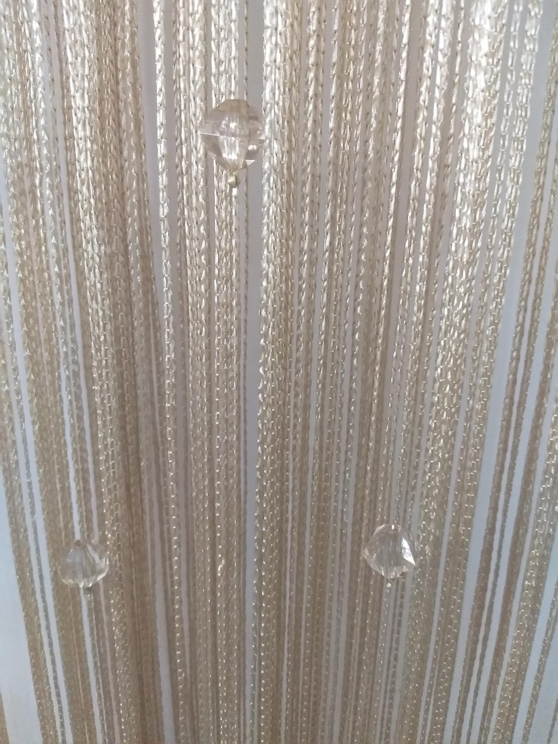 Amazon.com: Eve Split Decorative Door String Curtain Wall Panel Fringe ...