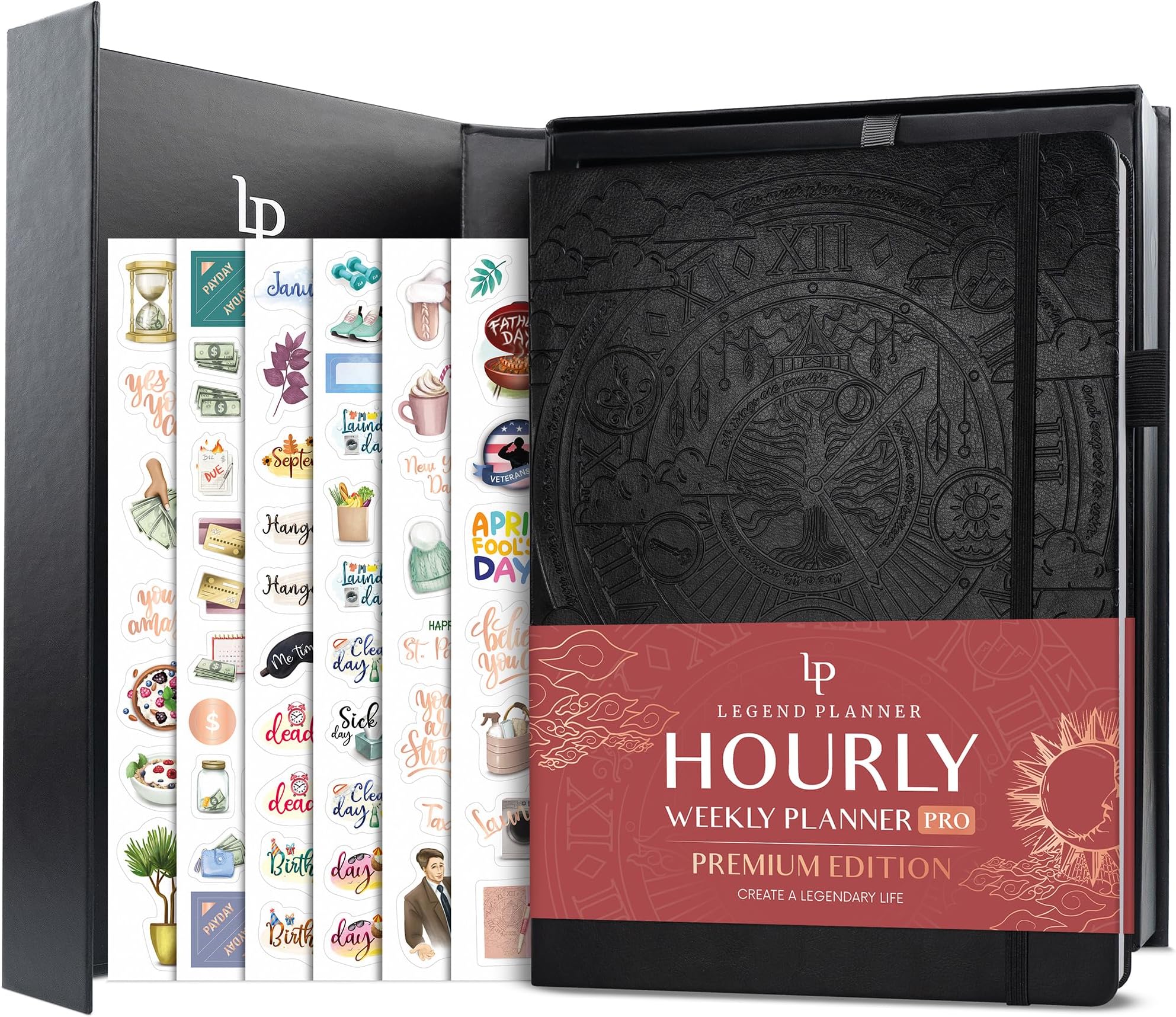 Amazon.com : Legend Appointment Book – Undated Weekly Planner with 6AM ...