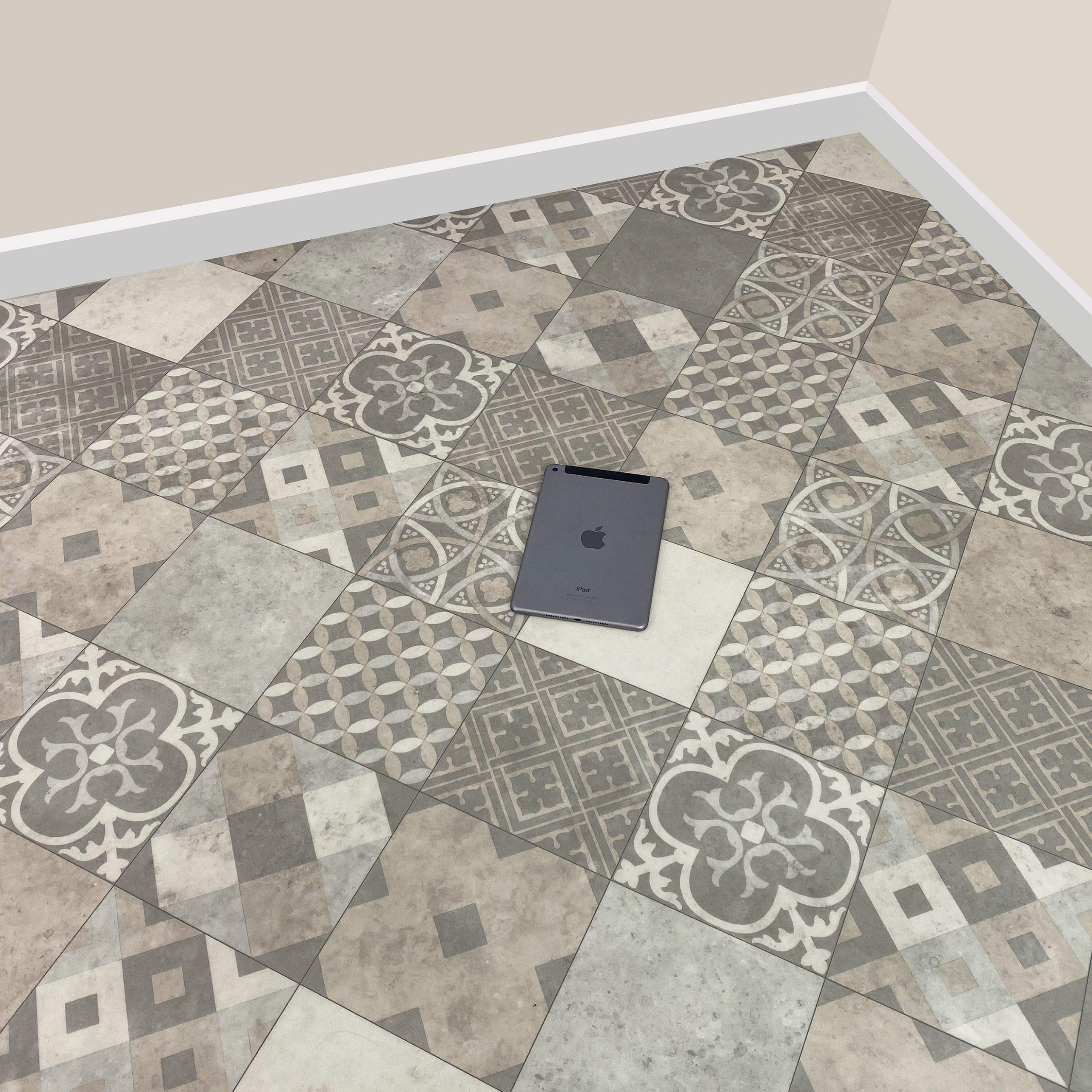 Victorian Vinyl Floor Tiles