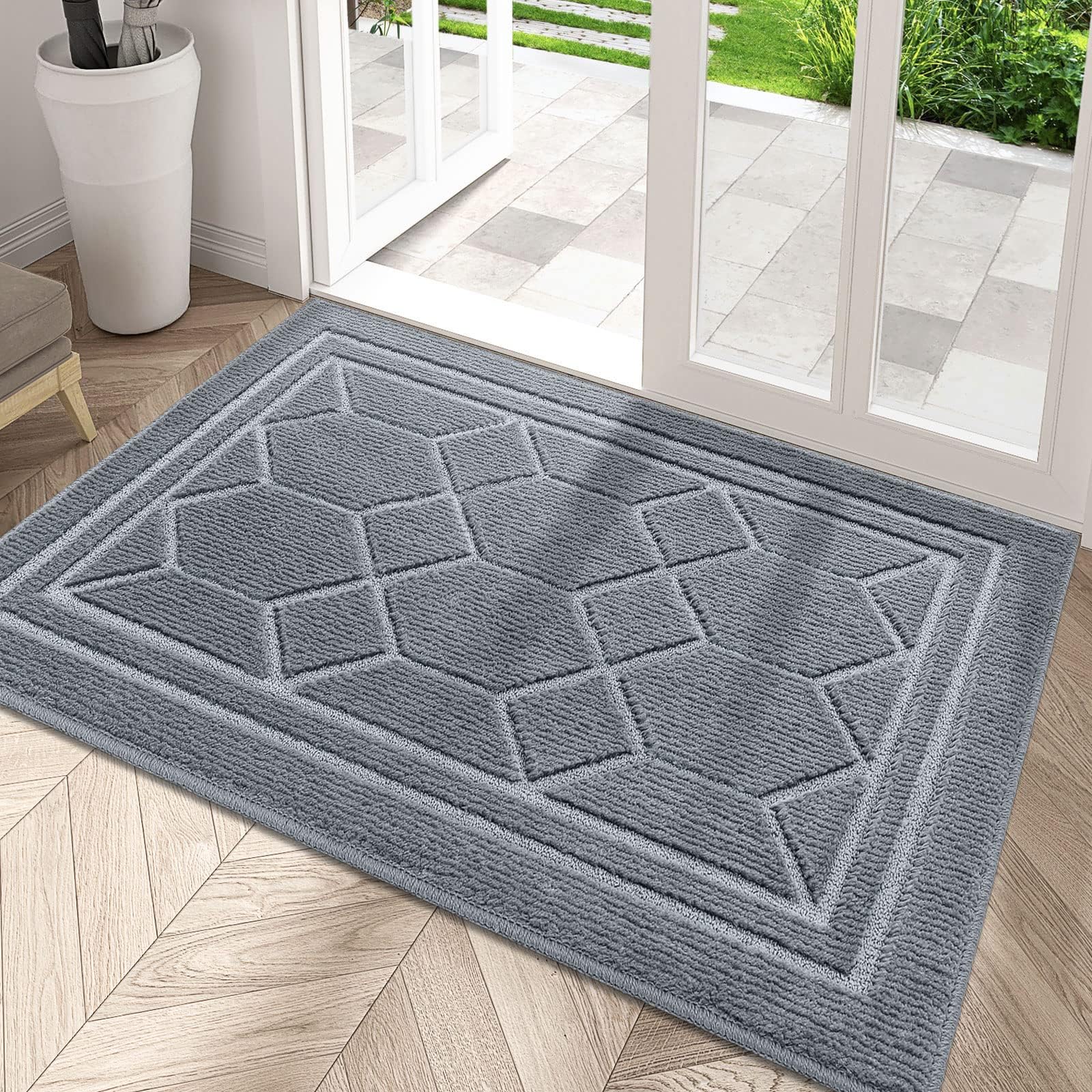 SDINAZ Halbrunde Fußmatte Außen 90 x 60 Fußmatte Fußabtreter Halbrund ...