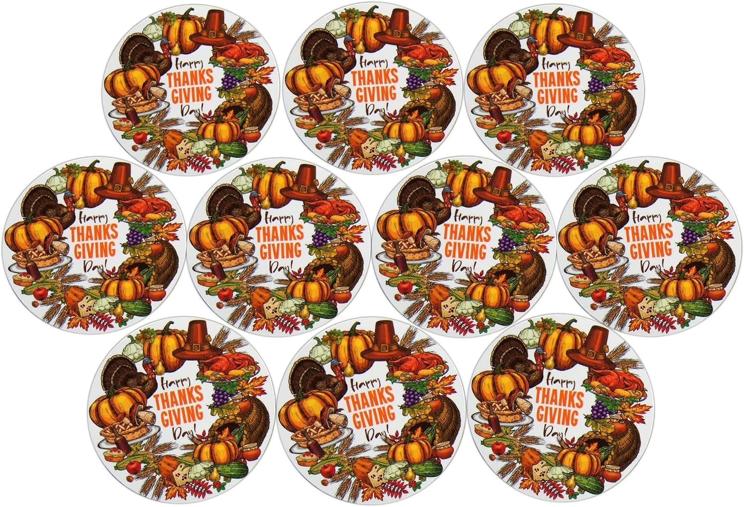 Amazon.com: Novel Merk Happy Thanksgiving Holiday Refrigerator Magnets ...