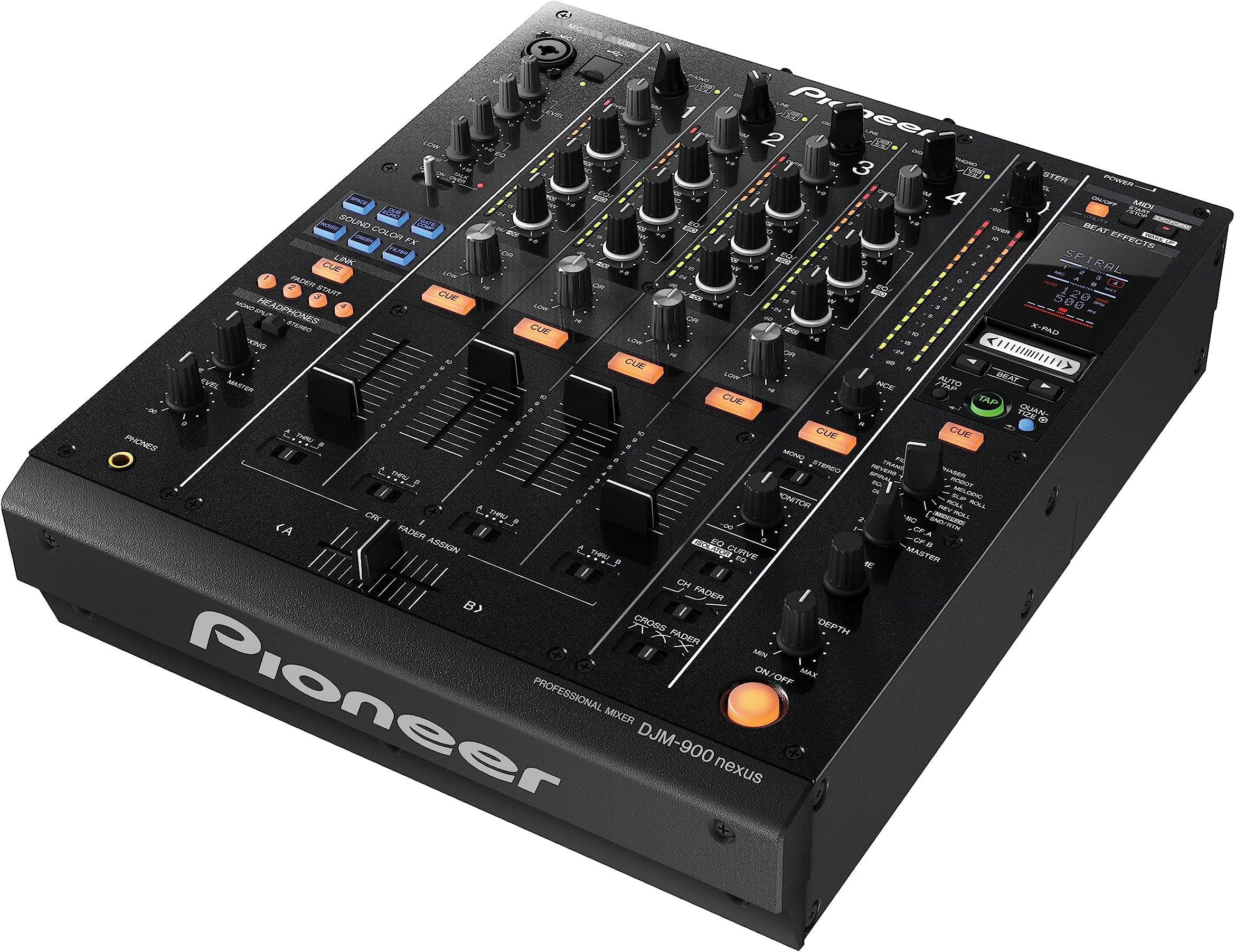 Amazon.com: Pioneer DJ DJ Mixer, Black, 9.70 x 17.40 x 20.60 (DJM ...