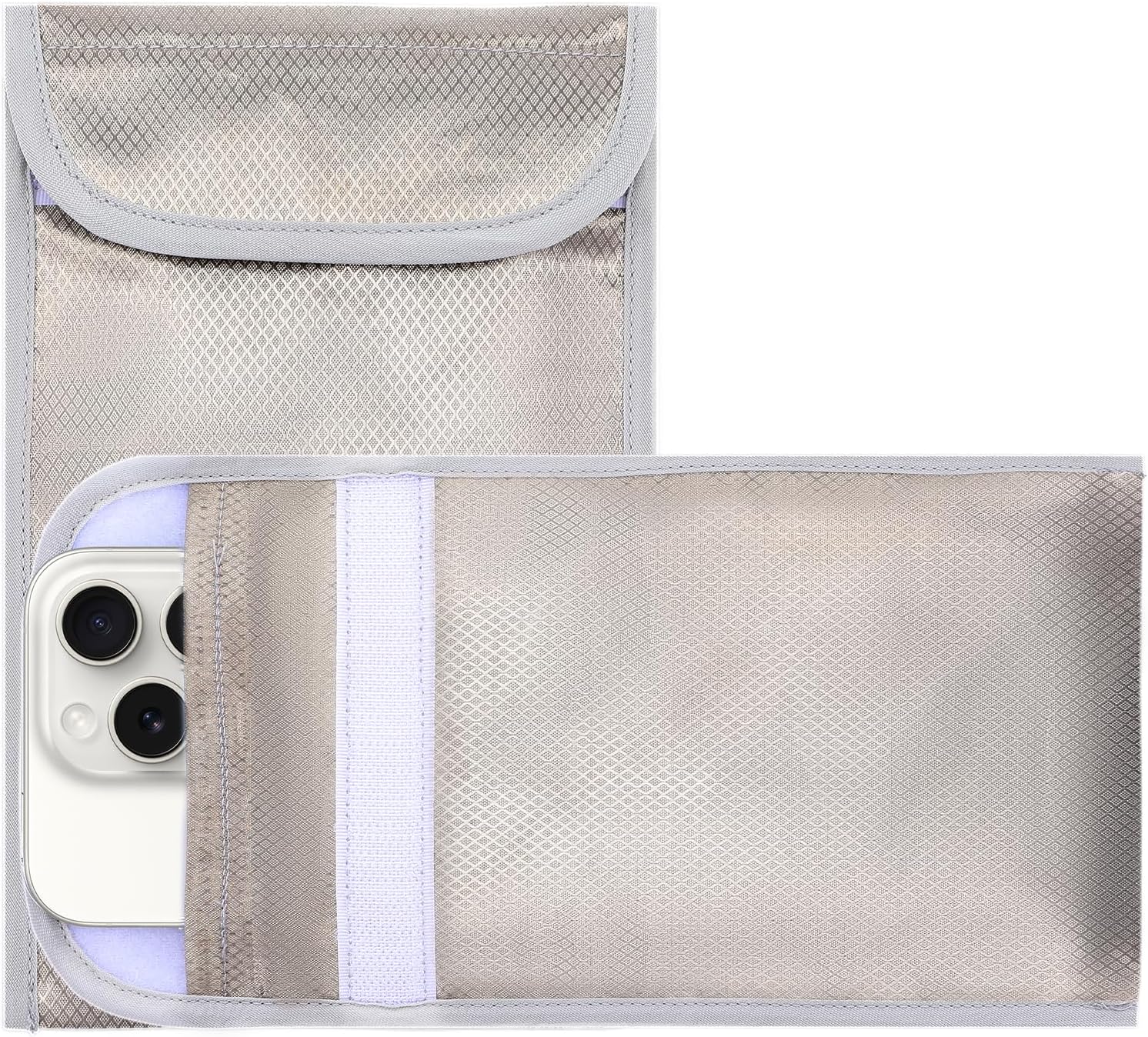 Amazon.com: AOZUO E|M|F Blocking Shield Sleeves for Cell Phone, Faraday ...