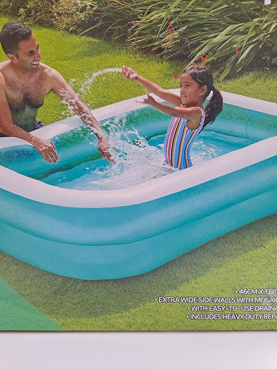 Kid Connection Classic Rectangular Paddling Pool – BigaMart