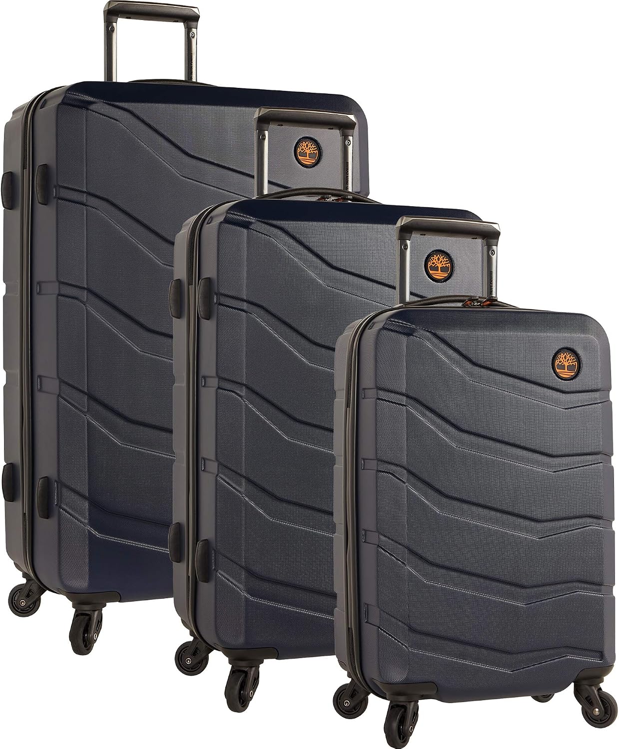 Amazon.com | Timberland Brook Park 3 Piece Hardside Spinner Luggage Set ...