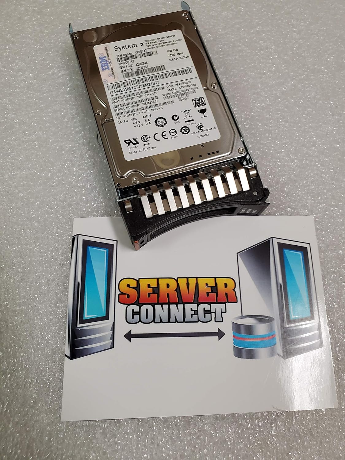 Amazon.com: 42D0747 IBM 160 GB 7.2K RPM Form Factor 2.5 Inches Hot Swap ...