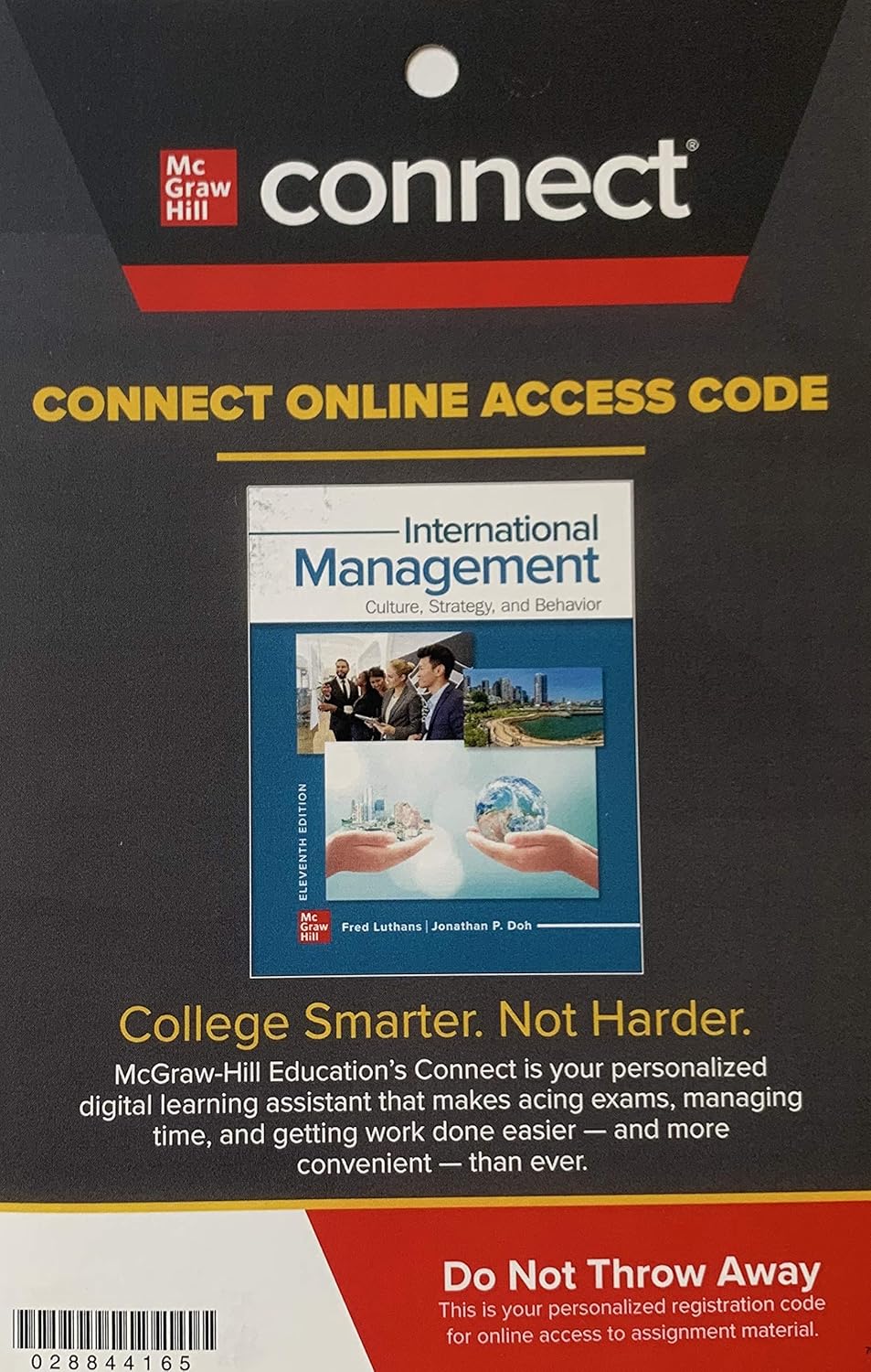 Connect with LearnSmart Access Card for International Management: Fred ...