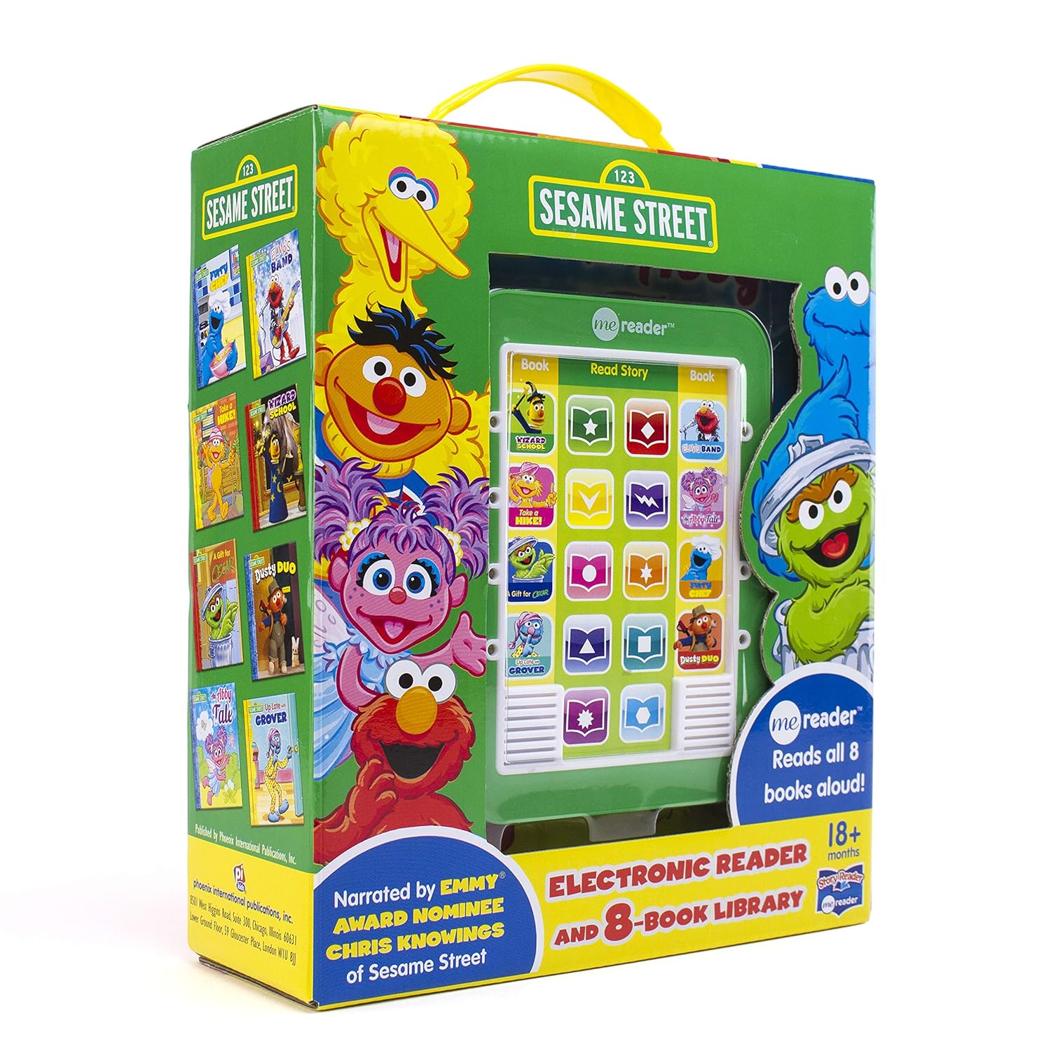 Amazon.com: Sesame Street Elmo, Big Bird, and More! - Me Reader ...