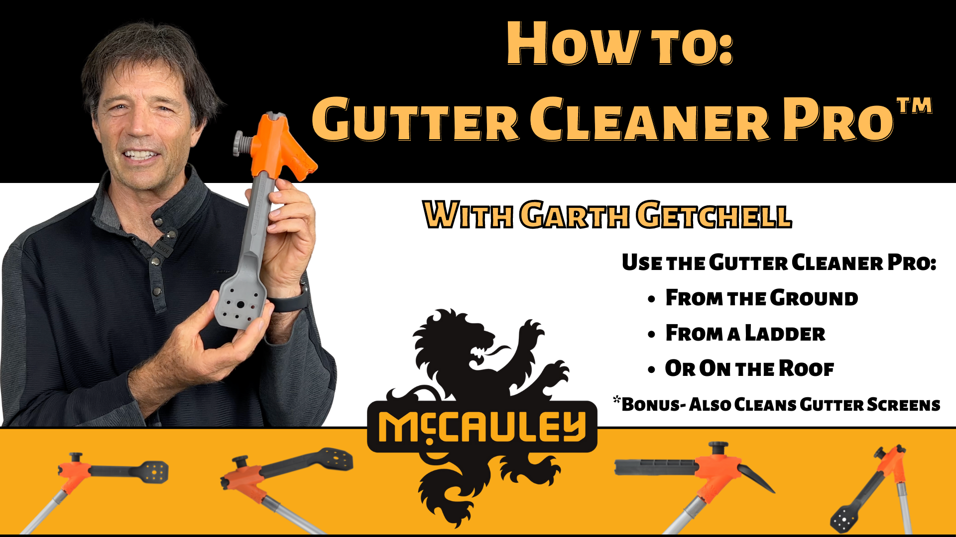 Gutter Guard Gutter Beast Gutter Cleaning From The Ground, Plus Clean ...