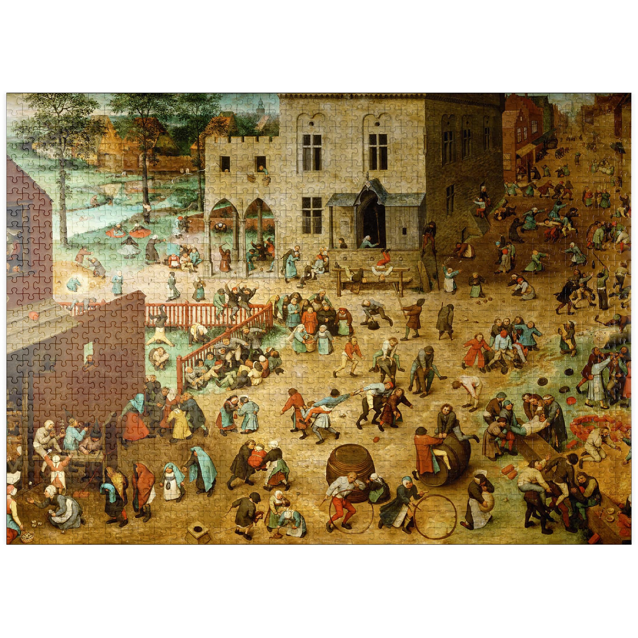 Amazon.com: MyPuzzle Childrens Games 1560 by Pieter Bruegel The Elder ...