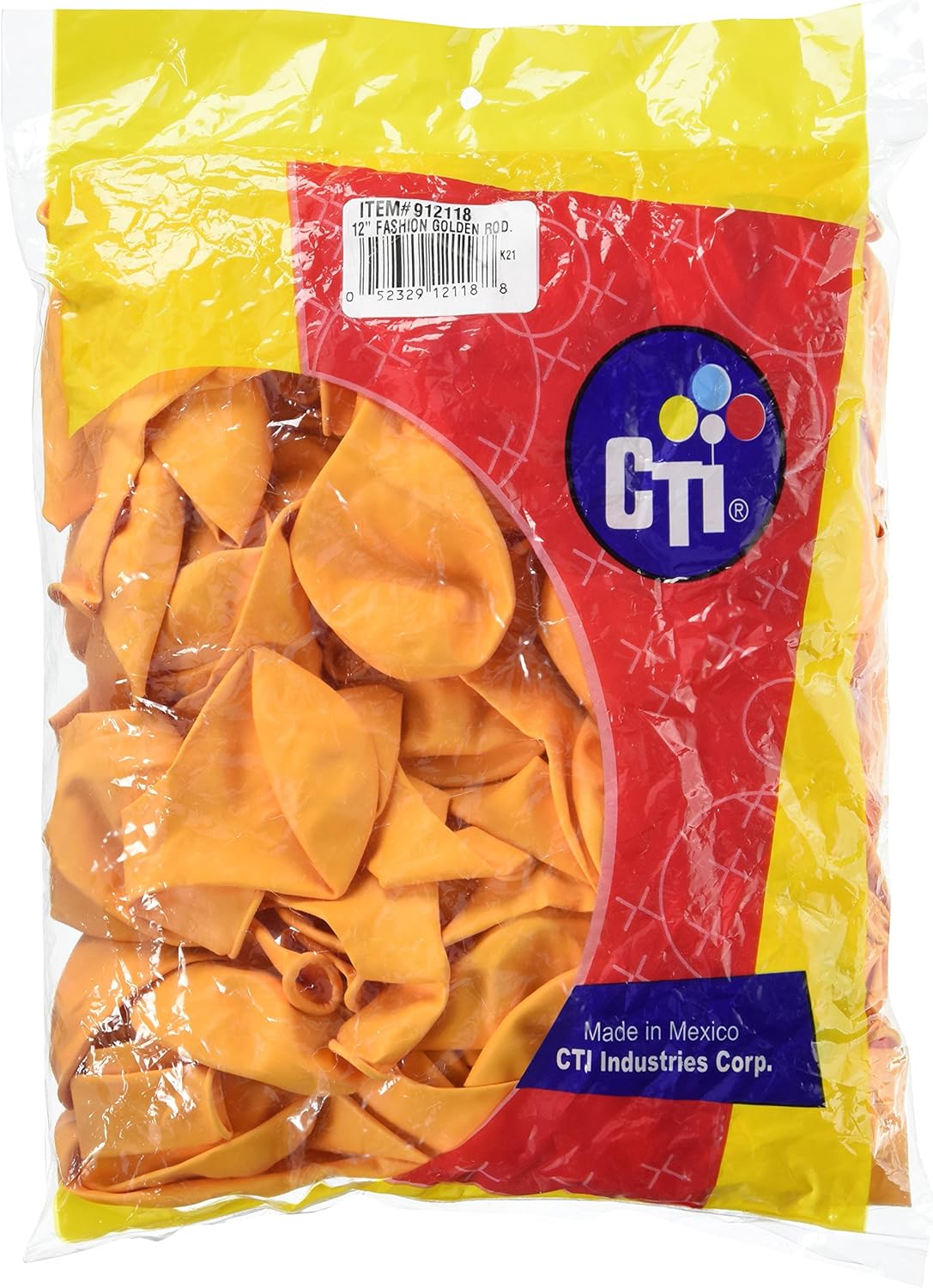 Amazon.com: CTI Industries 12" Goldenrod Standard Latex : Home & Kitchen