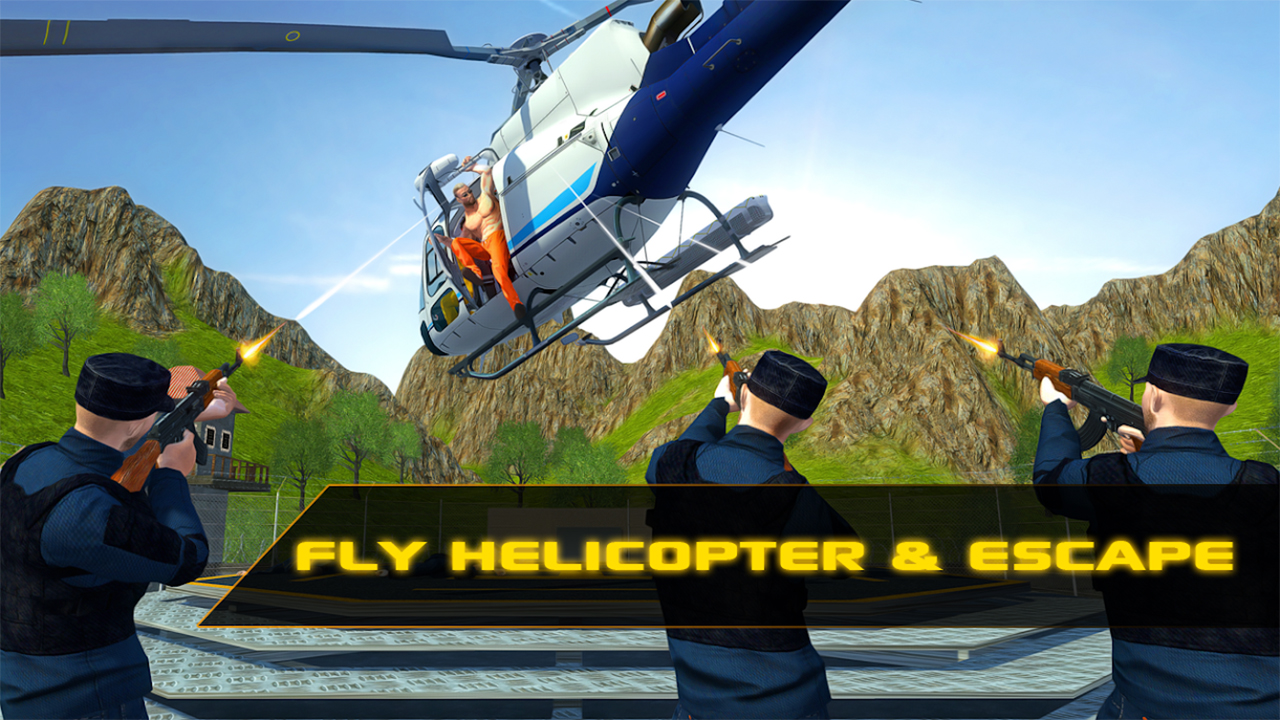 NY Police Helicopter Flying Prisoners Jail Break Out Survival Mission ...