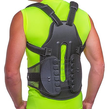 Amazon.com: Postural Extension Back Straightener Brace - Rigid Posture ...