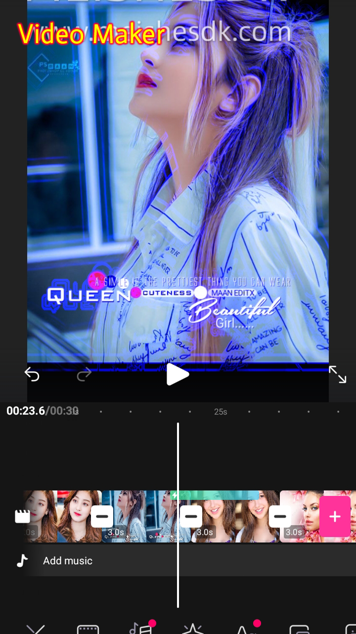 Video Maker | Add Frame - Add Music - Add Effect - Add Sticker - App on ...