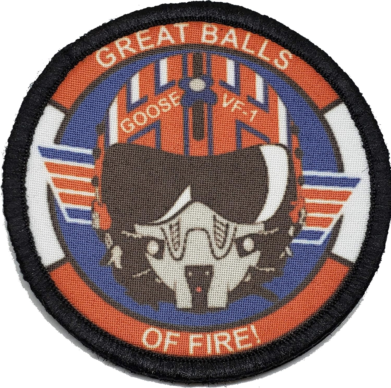Amazon.com: "Great Balls of Fire" Goose Helmet Morale Patch. Perfect ...