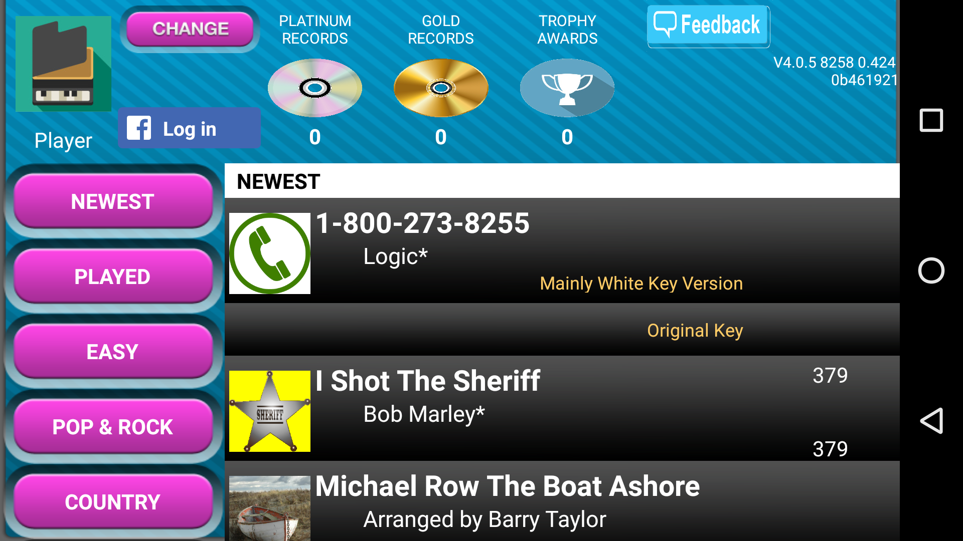 Play Along Keys - piano karaoke - App on Amazon Appstore