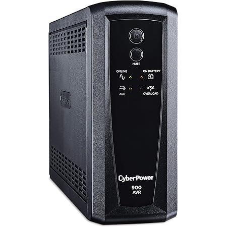 Amazon.com: CyberPower CP900AVR AVR UPS System, 900VA/560W, 10 Outlets ...