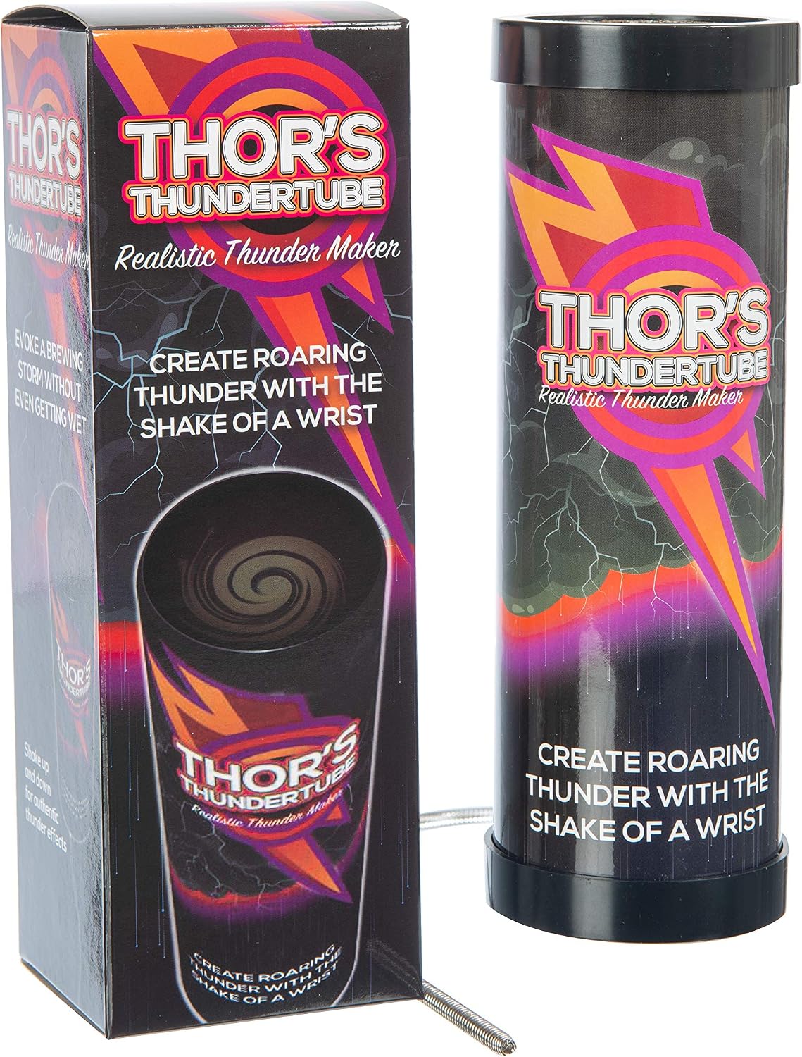 Funtime Gifts Thor’s Thunder Tube creates the sound of rolling thunder ...