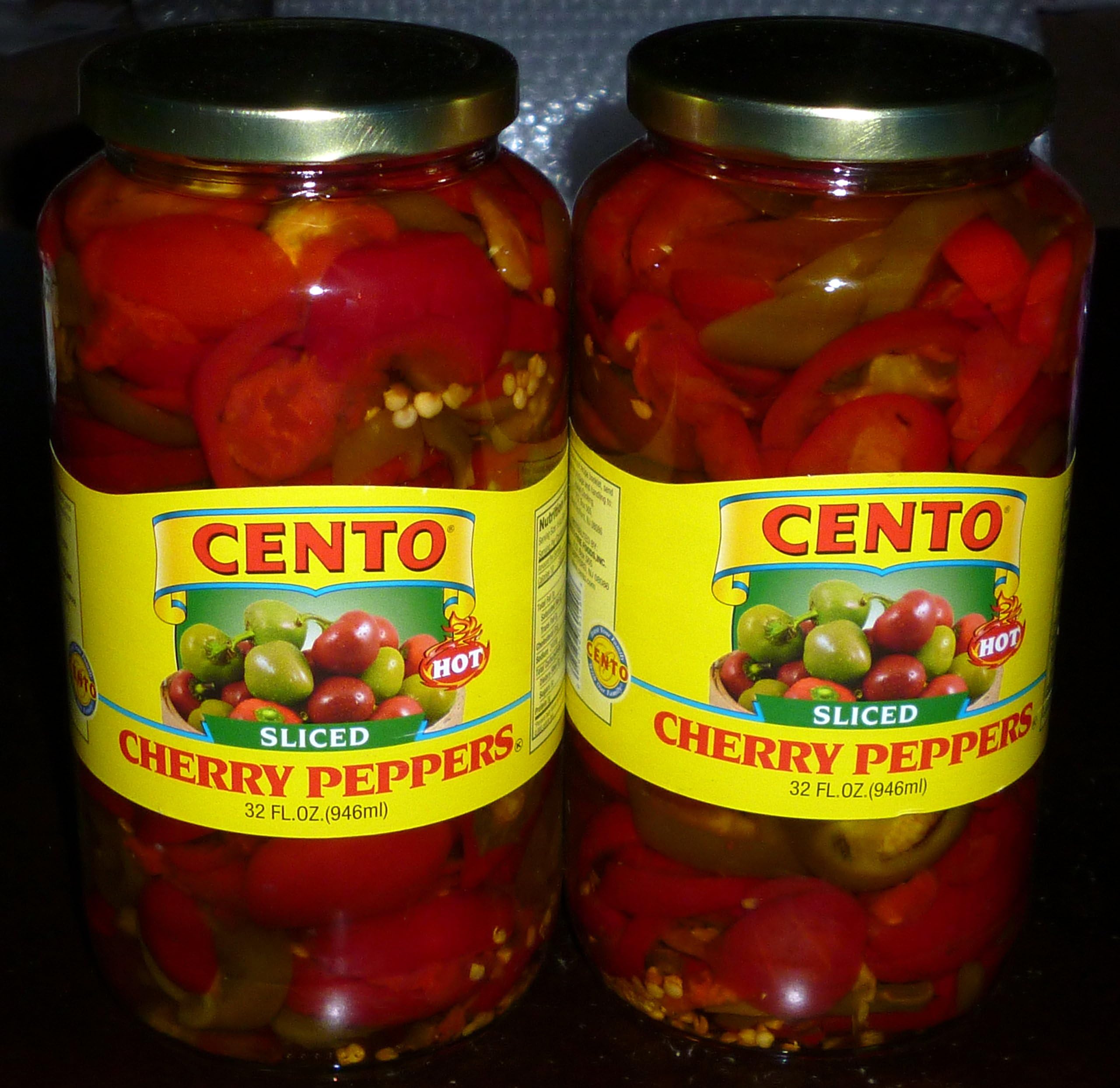 Amazon.com : Hot Cherry Peppers Sliced In Oil : Grocery & Gourmet Food