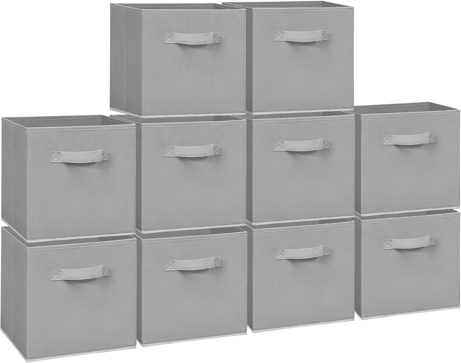 Amazon.com - Easi Storage Cubes, 11 Inch Storage Bins, Set of 10 ...