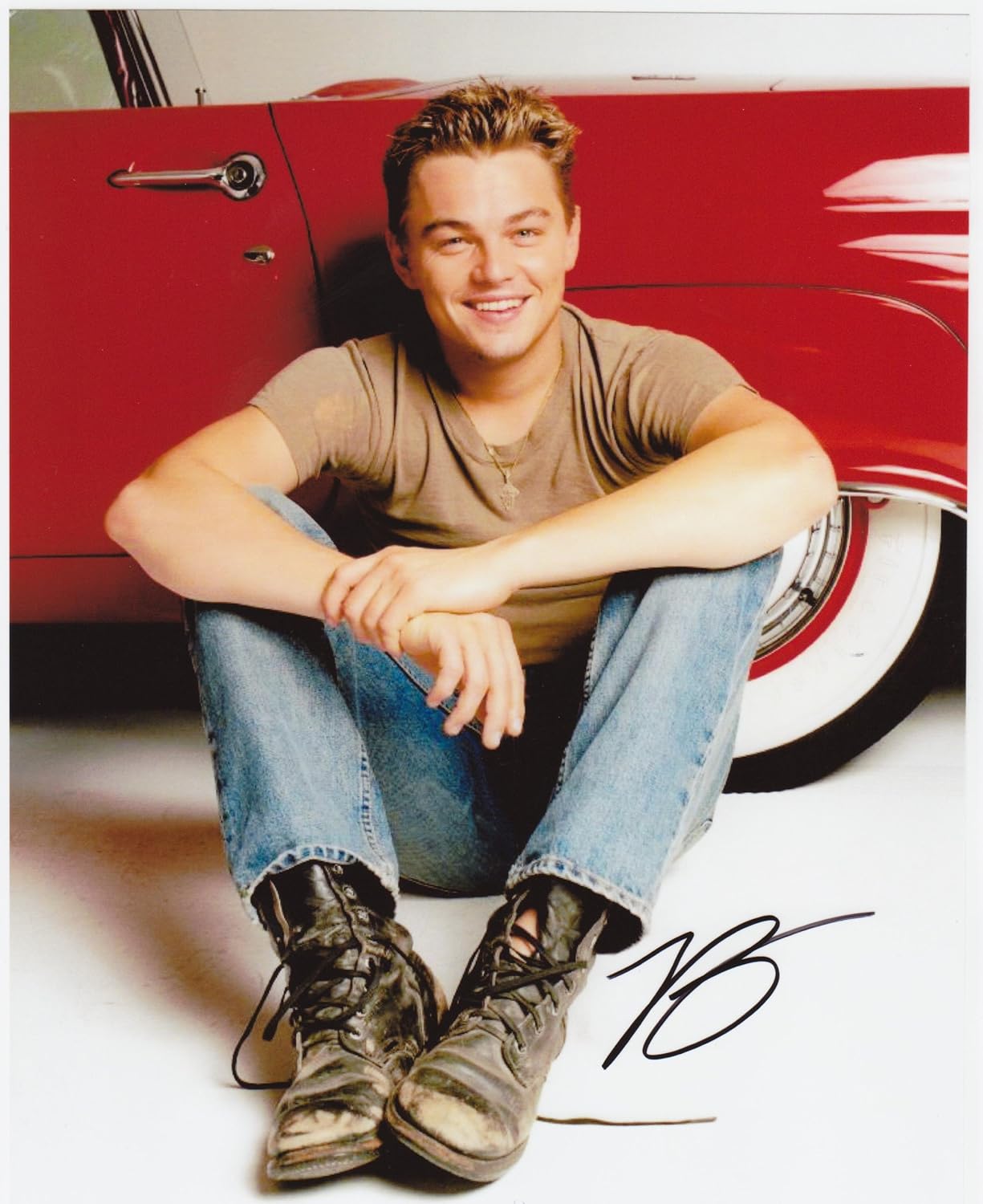 Amazon.com: Leonardo Dicaprio 8 X 10 Photo Display Autograph on Glossy ...
