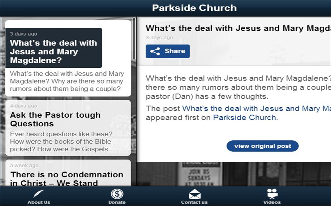 Parkside Church - App on Amazon Appstore