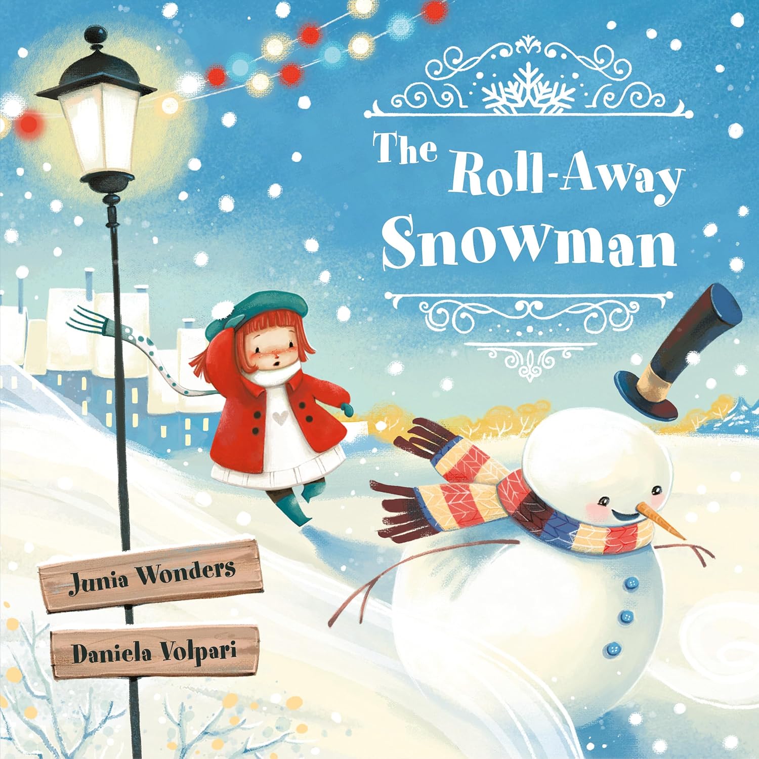 Amazon.com: The Roll-Away Snowman: A Heartwarming Snowman Chase | A ...