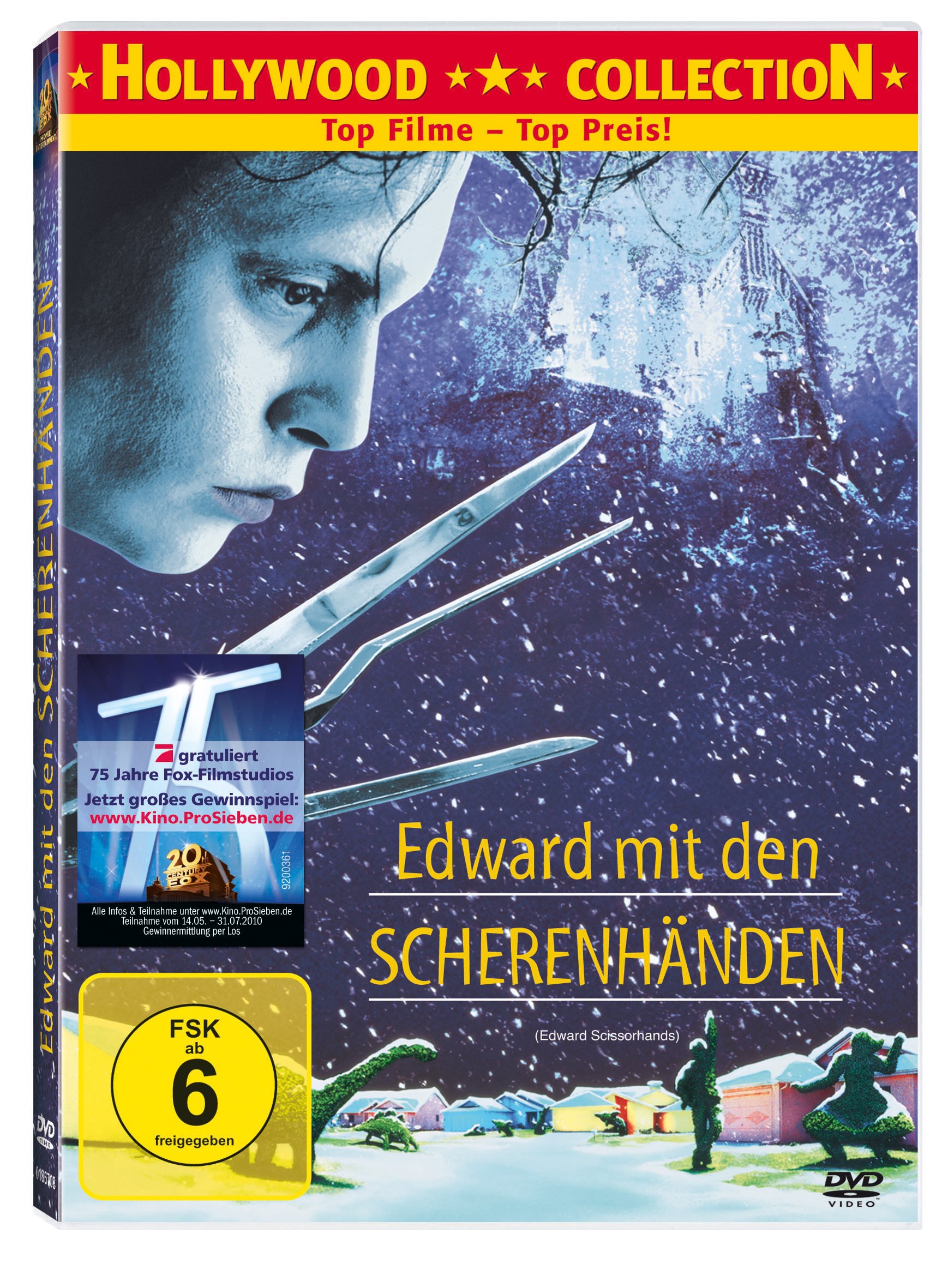 Edward Scissorhands Johnny Depp Volledig Lichaam