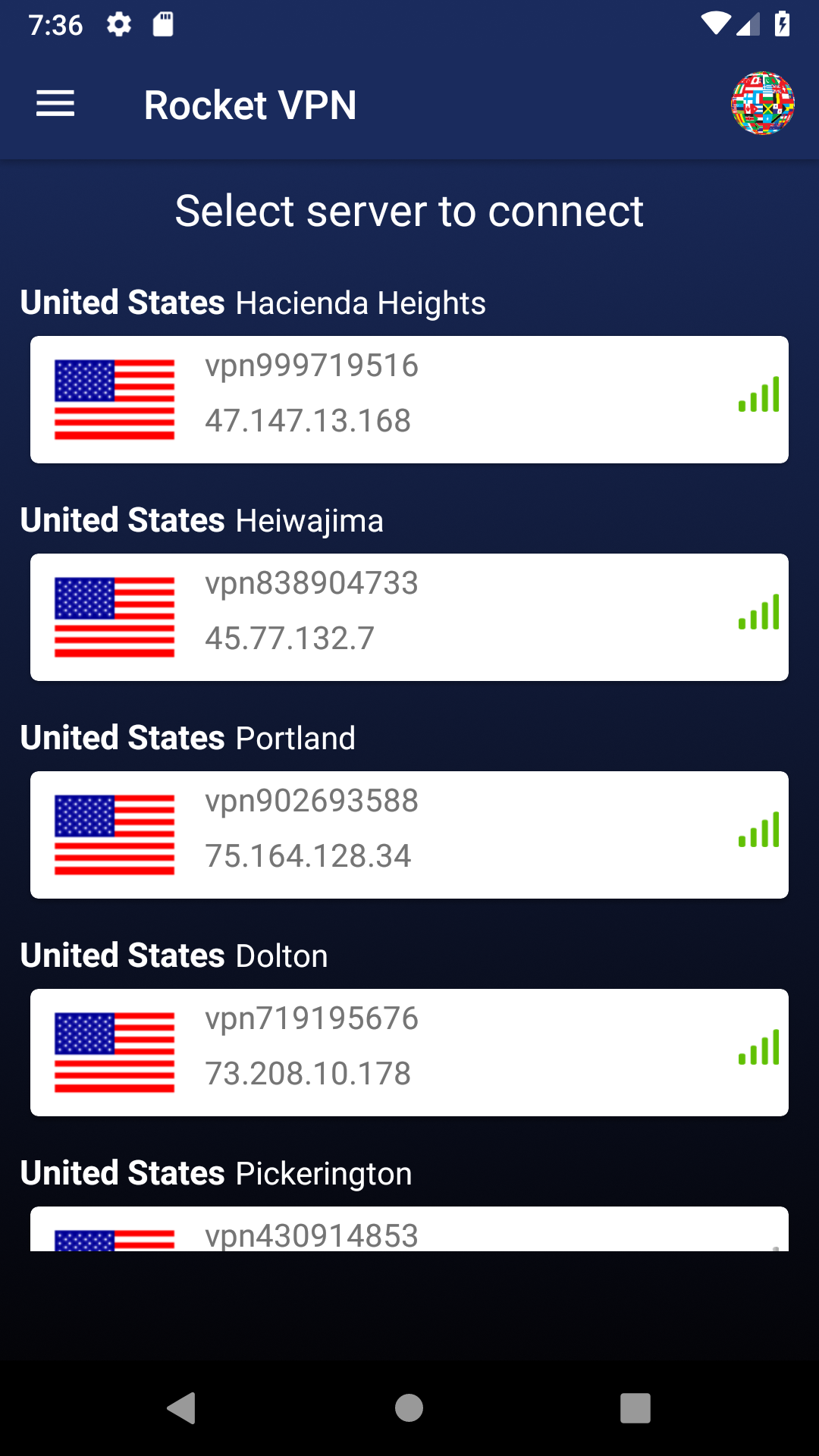 Rocket VPN Shield Gate Proxy App: Private Internet - App on Amazon Appstore