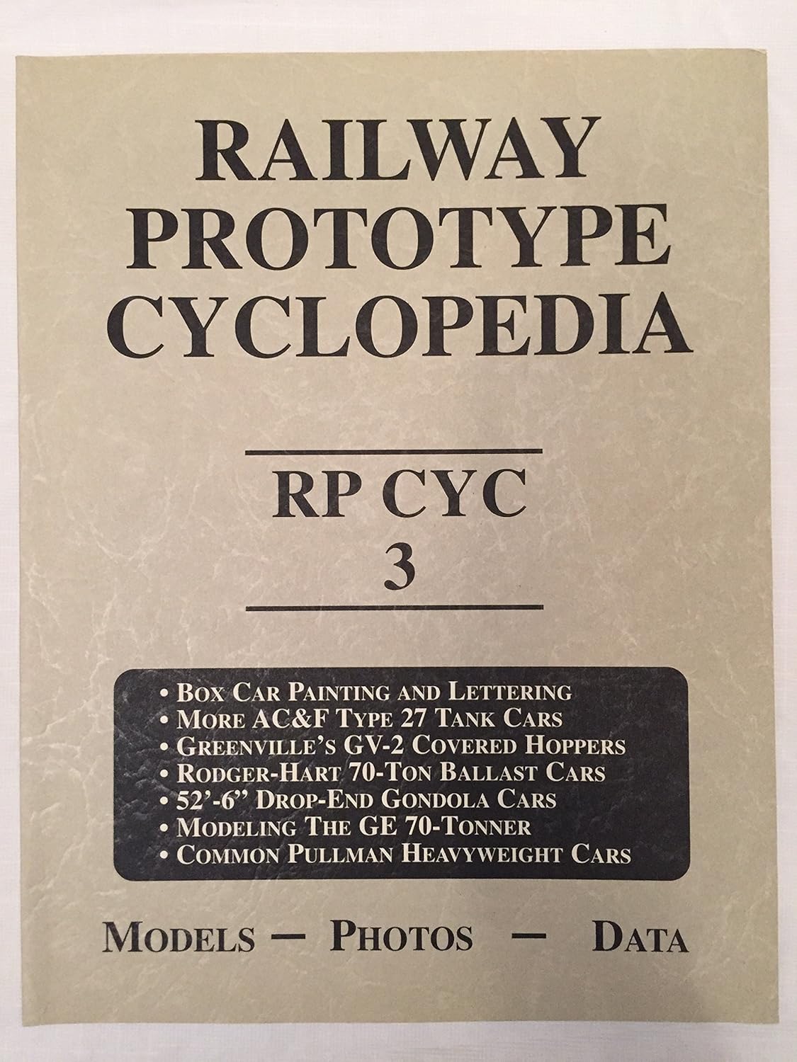Railway Prototype Cyclopedia RP CYC 3: Edwin D. Hawkins: Amazon.com: Books