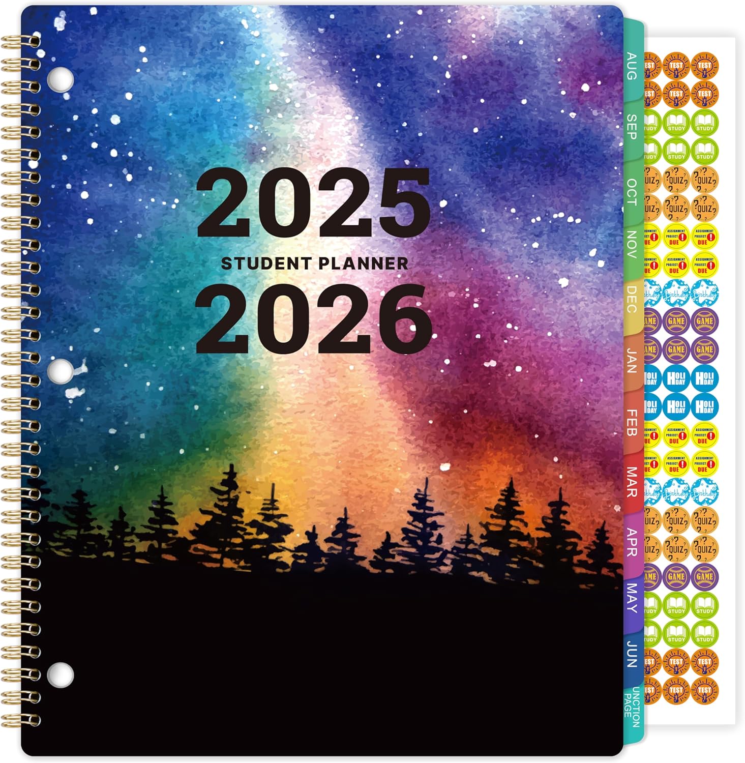 Student Planner 2025-2026 - School Planner 2025-2026, Aug. 2025 - Jun ...